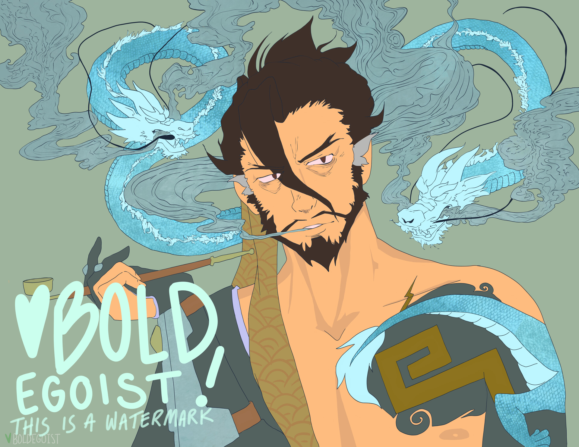 ArtStation - Hanzo Print!