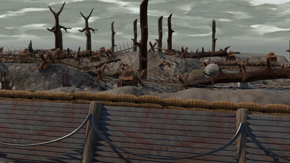 how to draw no mans land