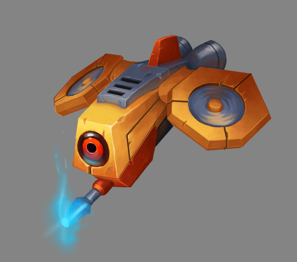 Sky Flygare - Jetpack Fighter Robot concepts