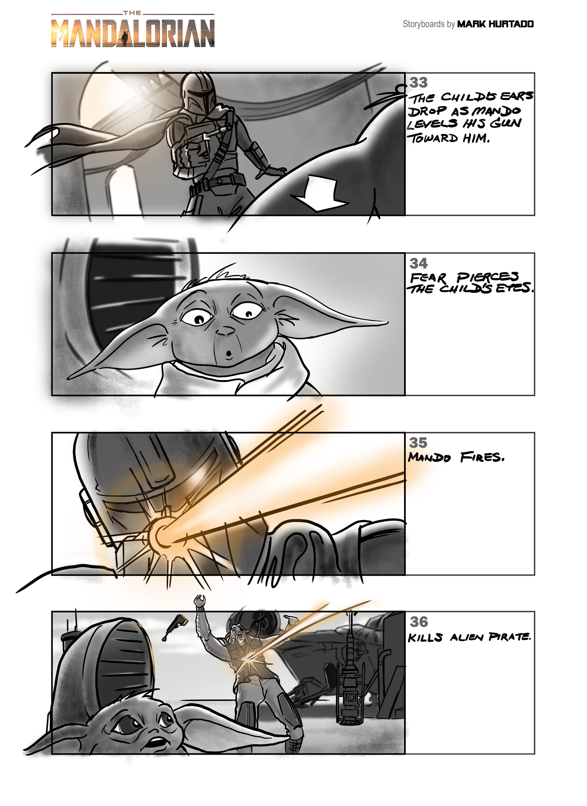 ArtStation - Story Board Art