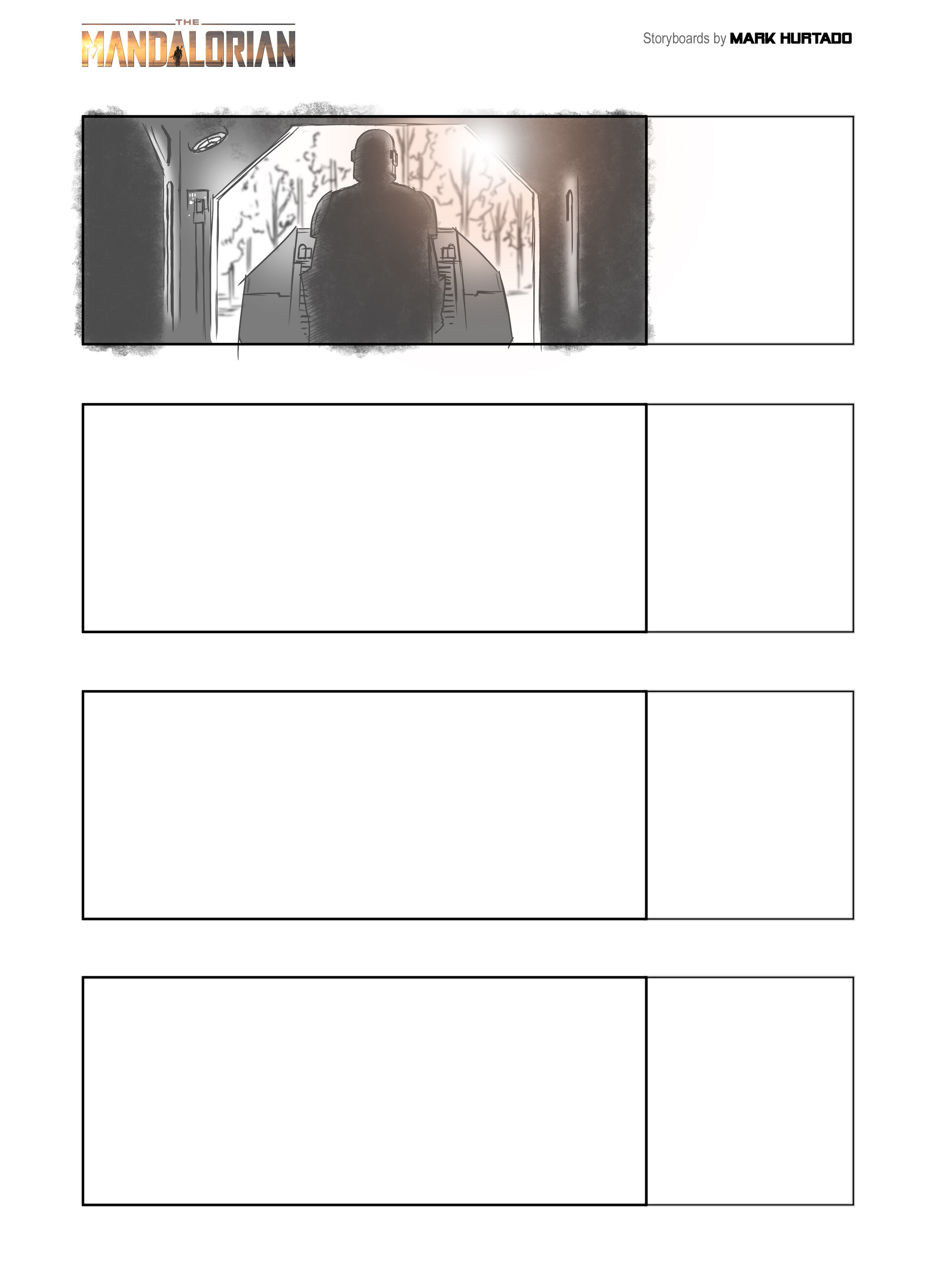 Mark Hurtado - Story Board Art