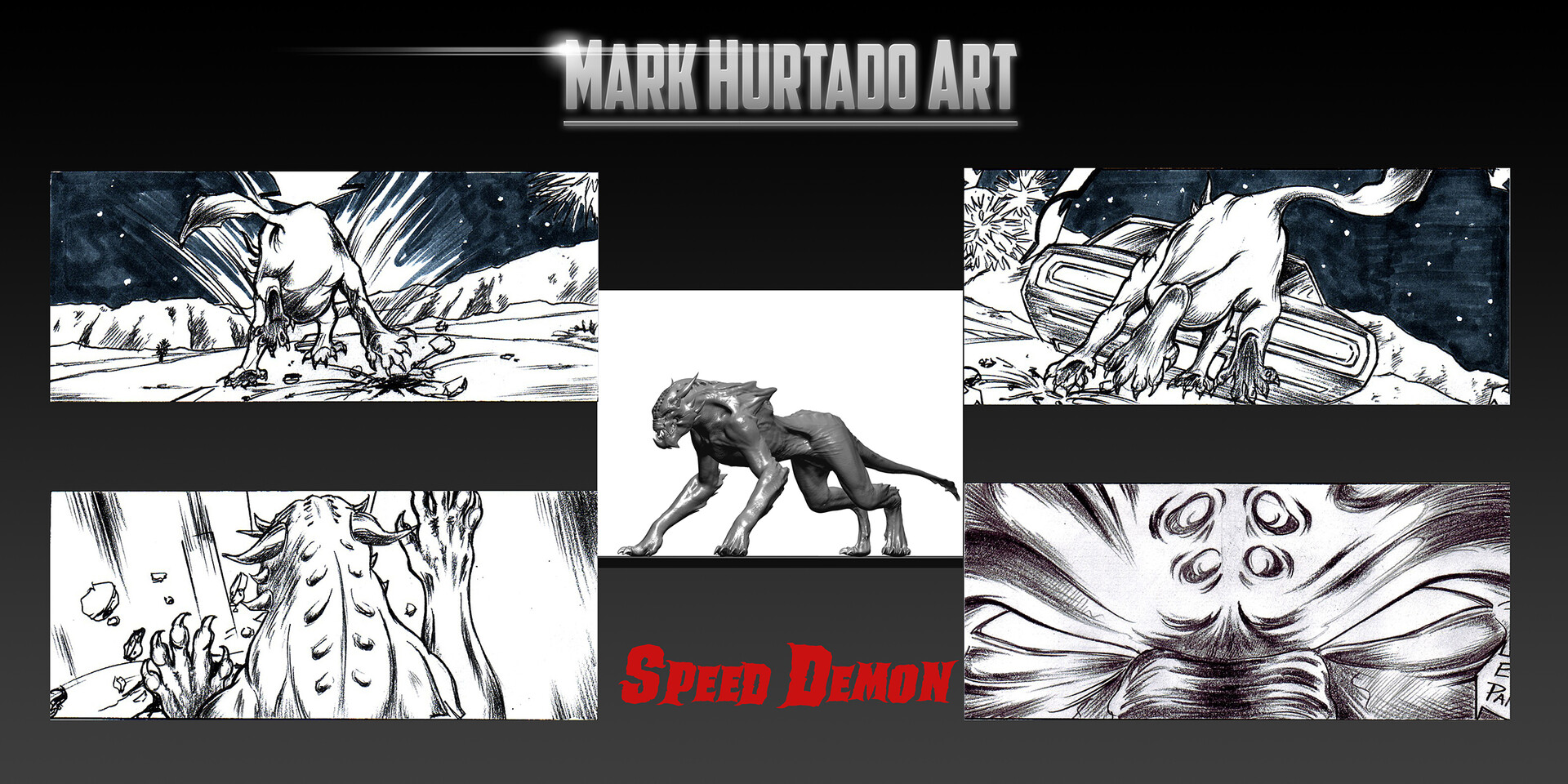 Mark Hurtado - Story Board Art