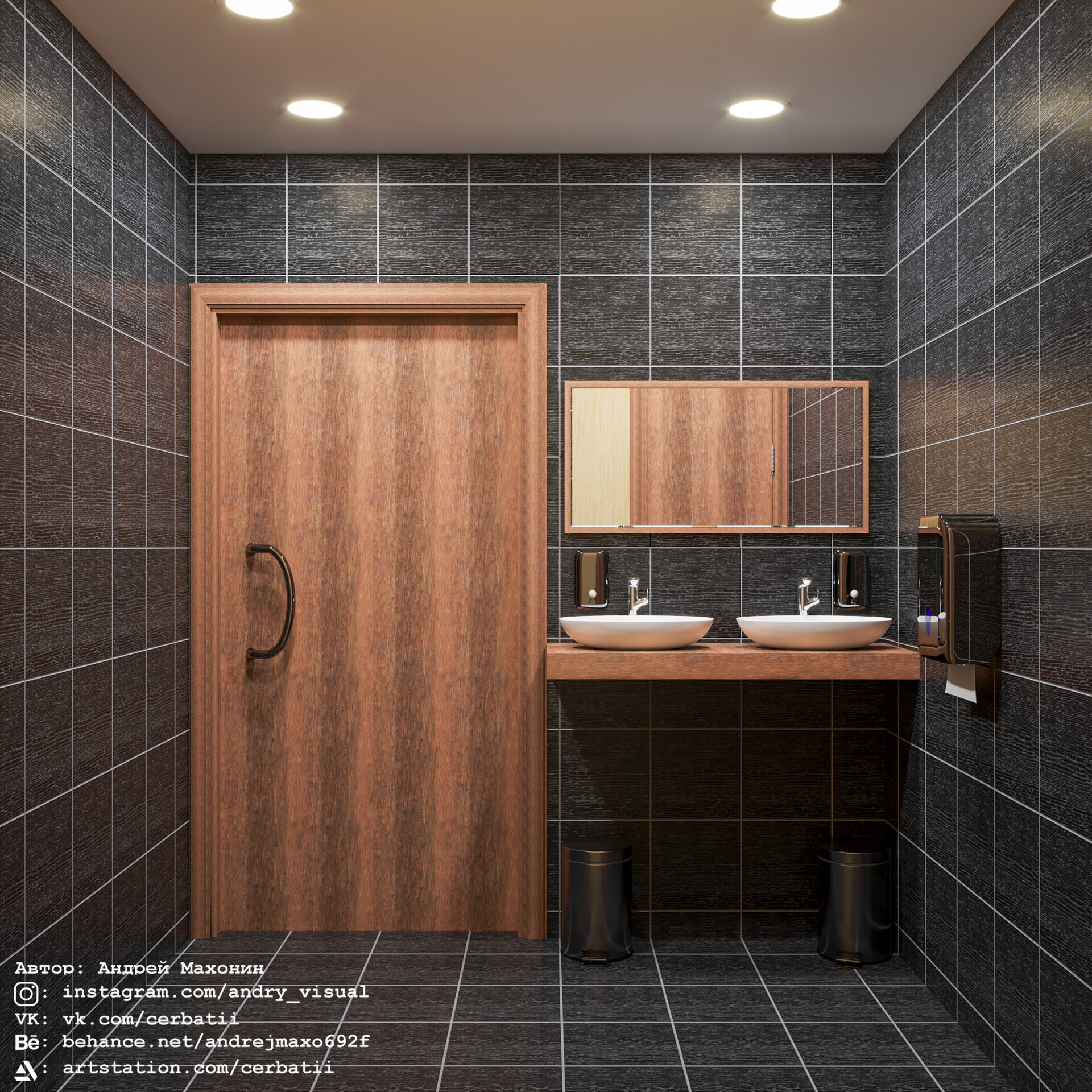 ArtStation - Public restroom