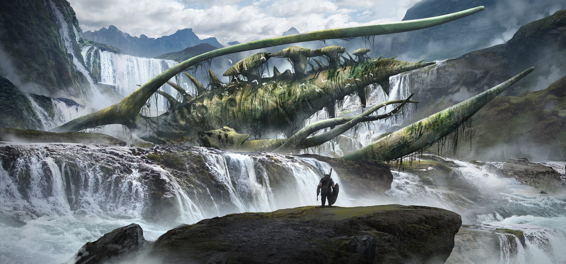 ArtStation - Ancient Alien Ship