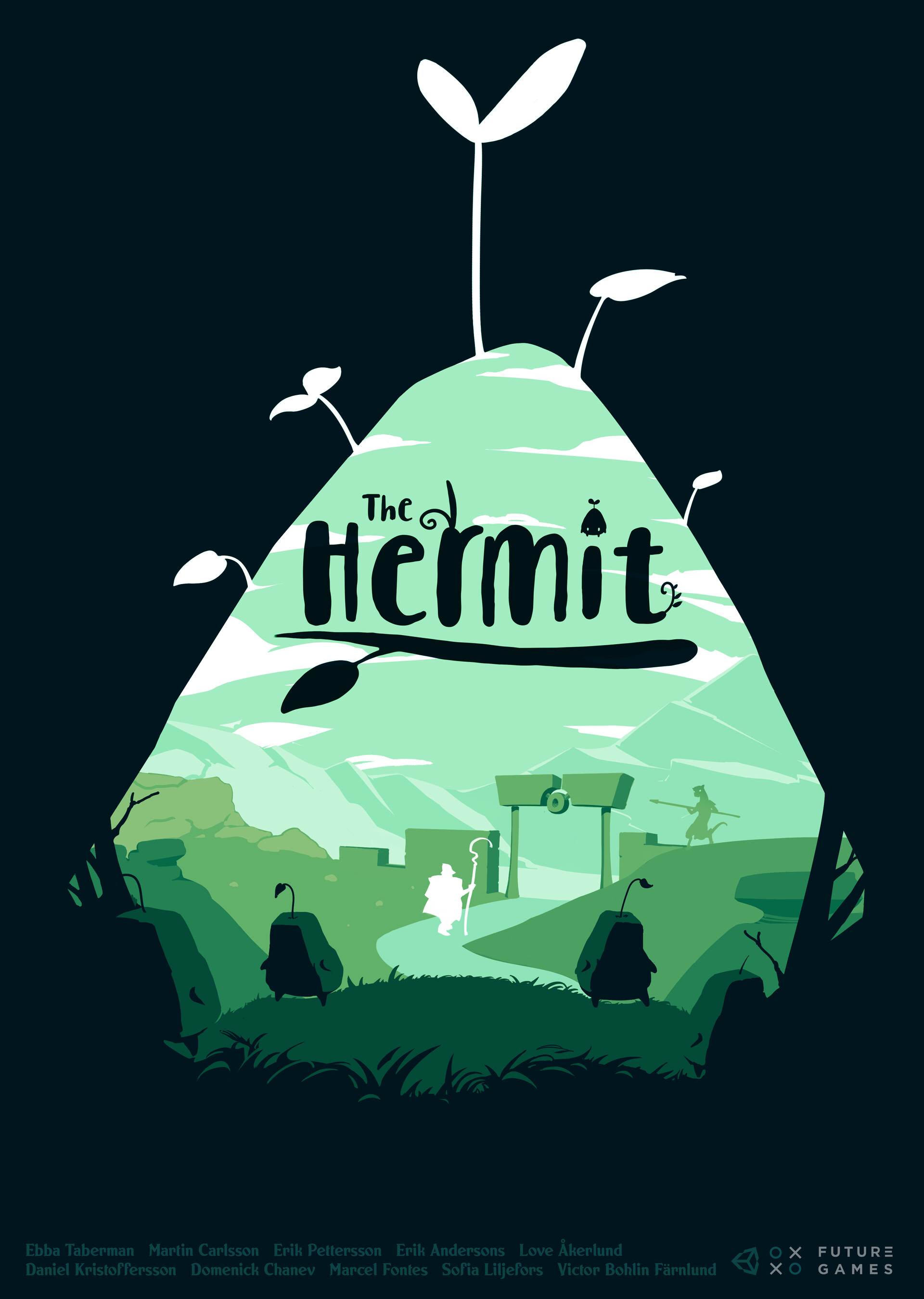 ArtStation - The Hermit Poster.