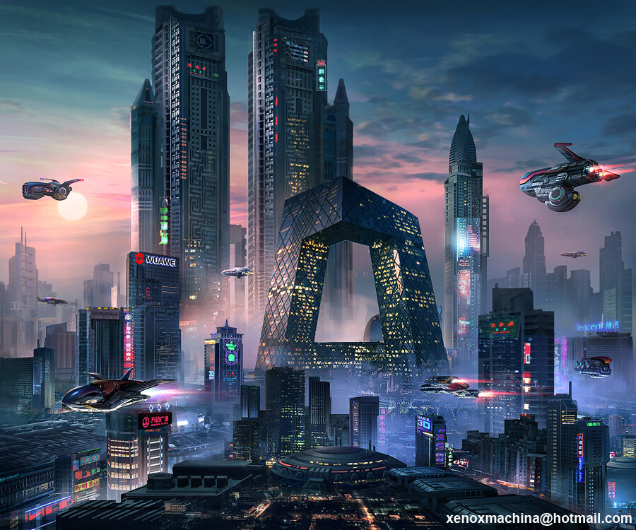 ArtStation - Cyberpunk China