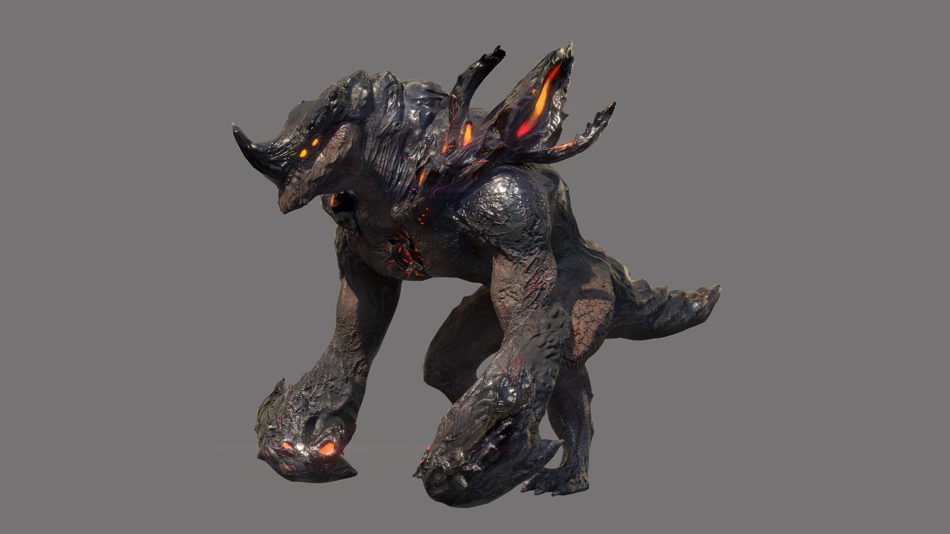 ArtStation - MY FIRST KAIJU