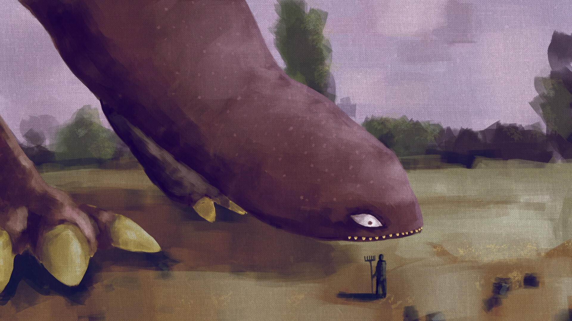 ArtStation - Friendly Monster