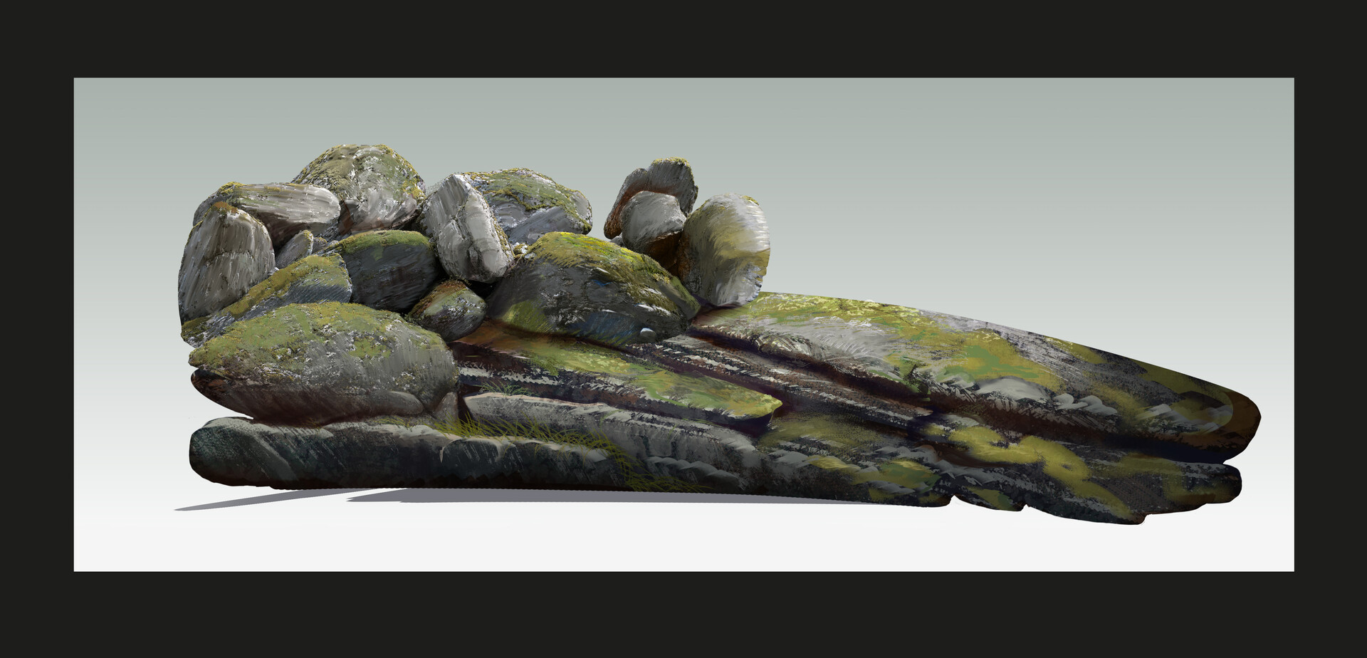 ArtStation - Rock Study