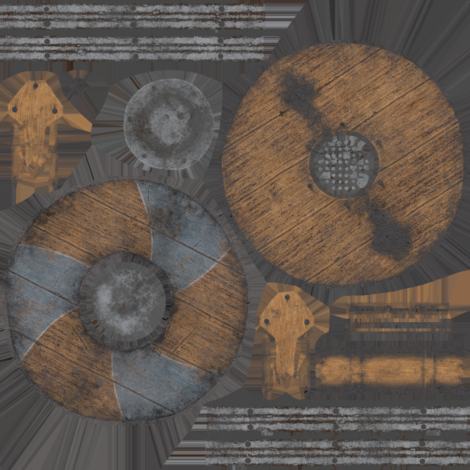 Gosia Bobnis - Viking shield prop