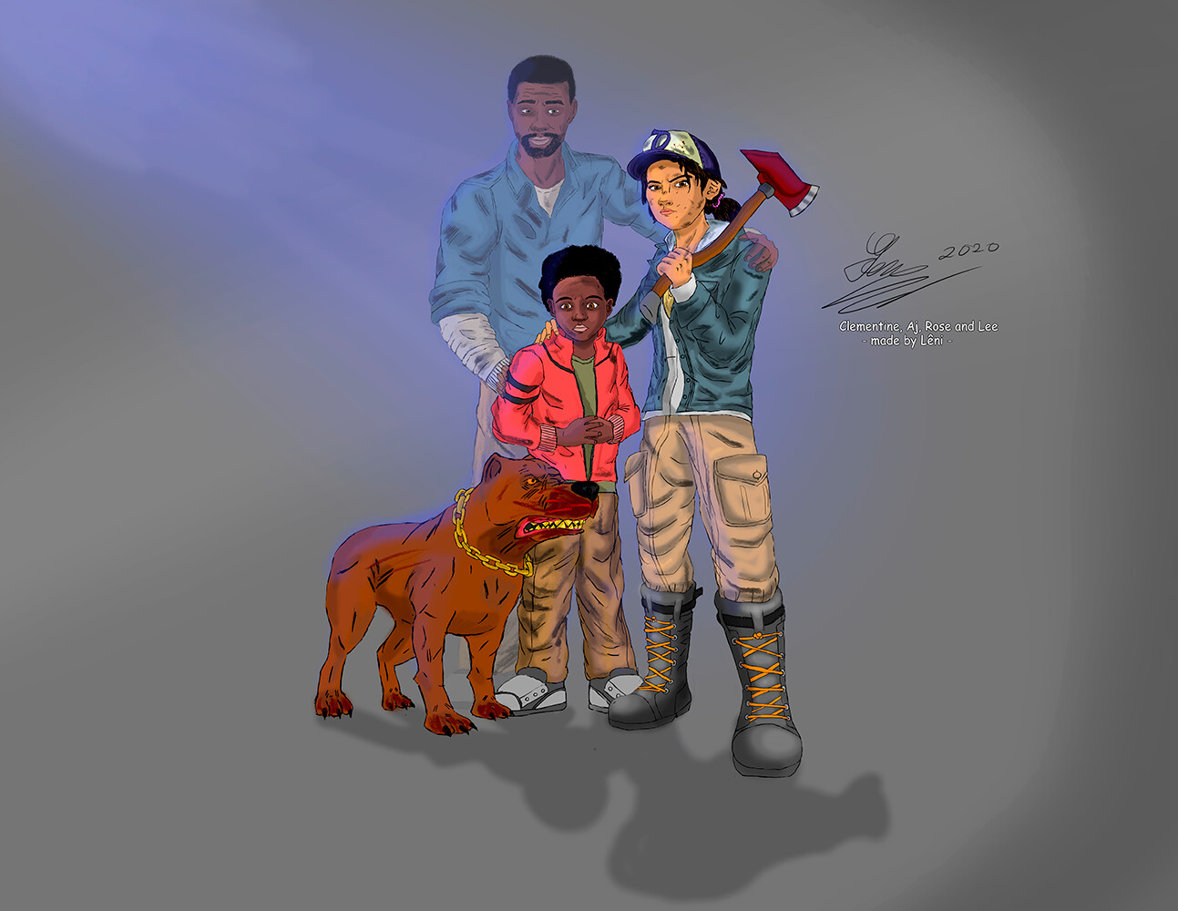 ArtStation - Clementine TWDG