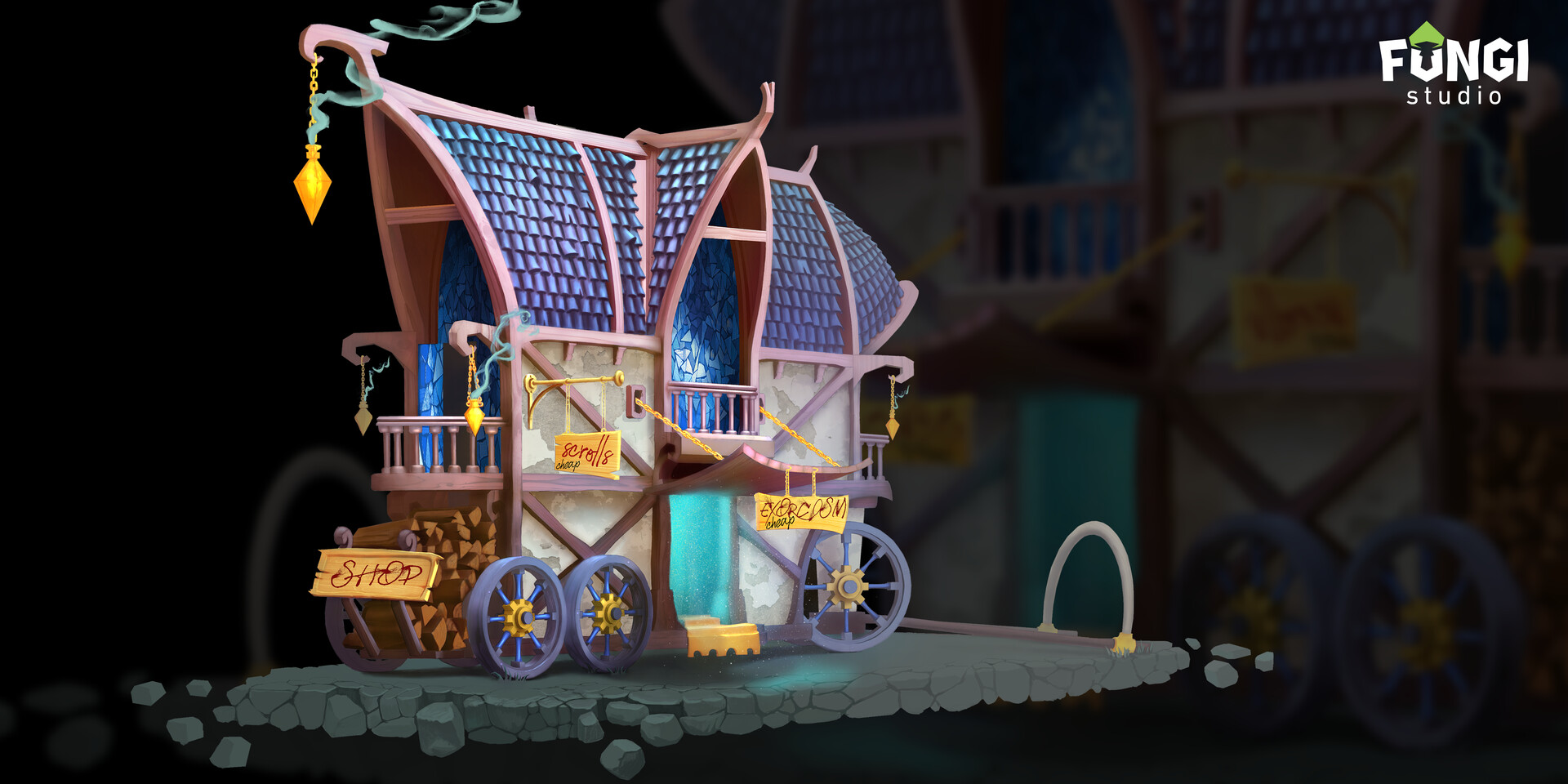 ArtStation - The exorcism shop