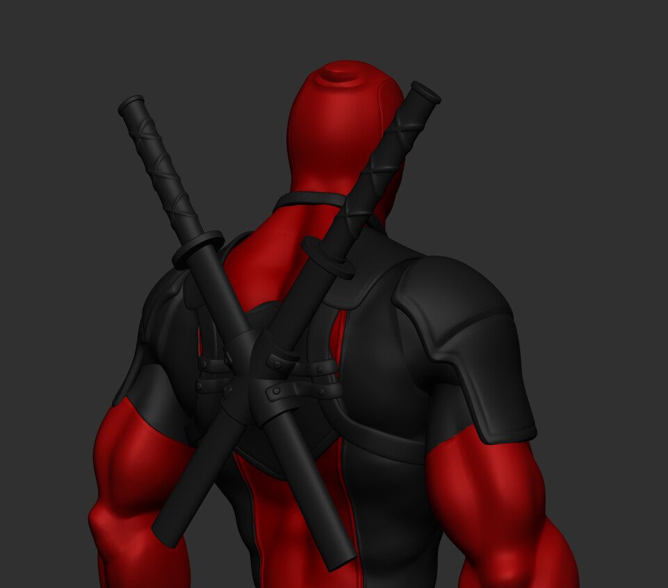 Alexander Fuentes - Deadpool bust