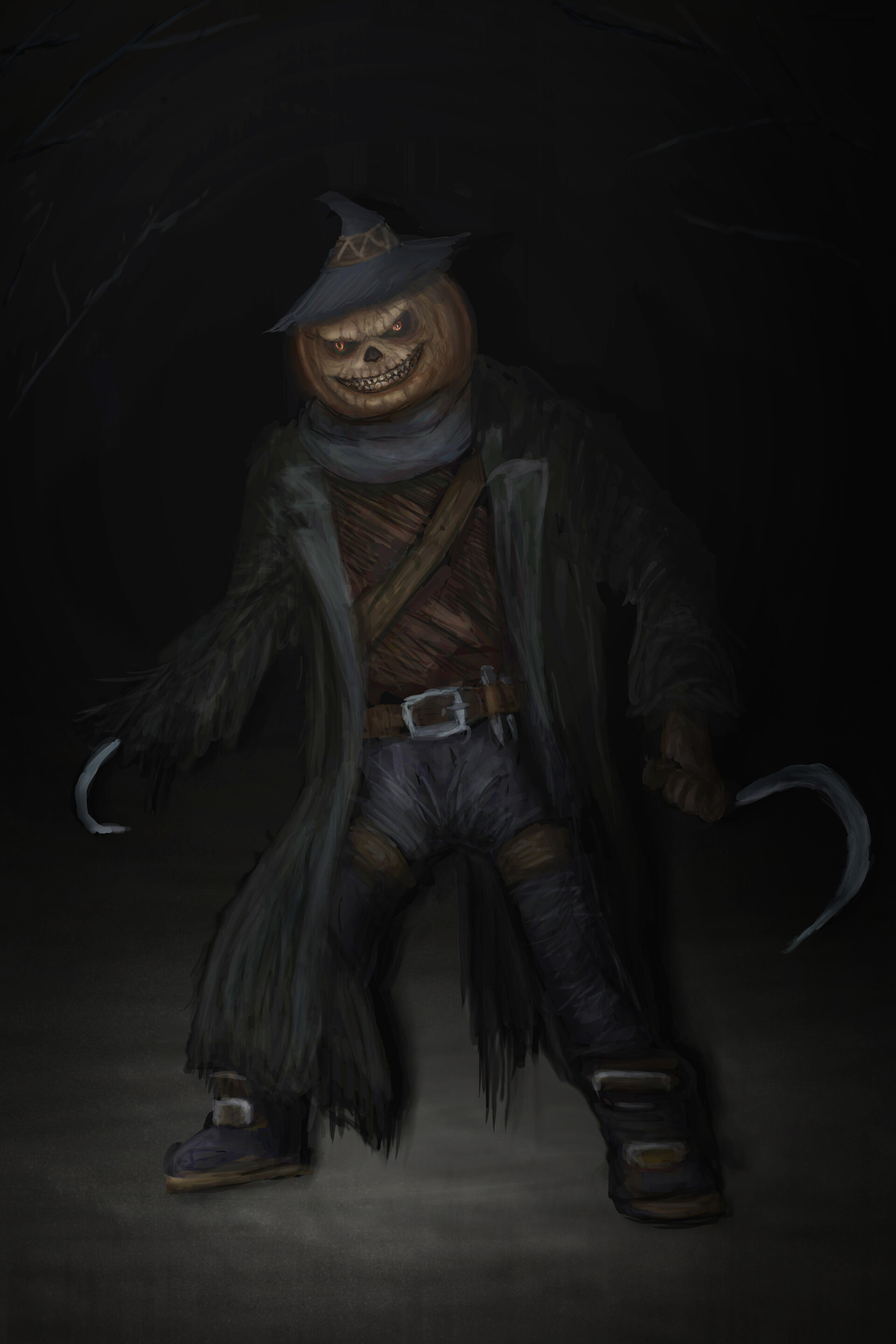 ArtStation - evil pumpkin