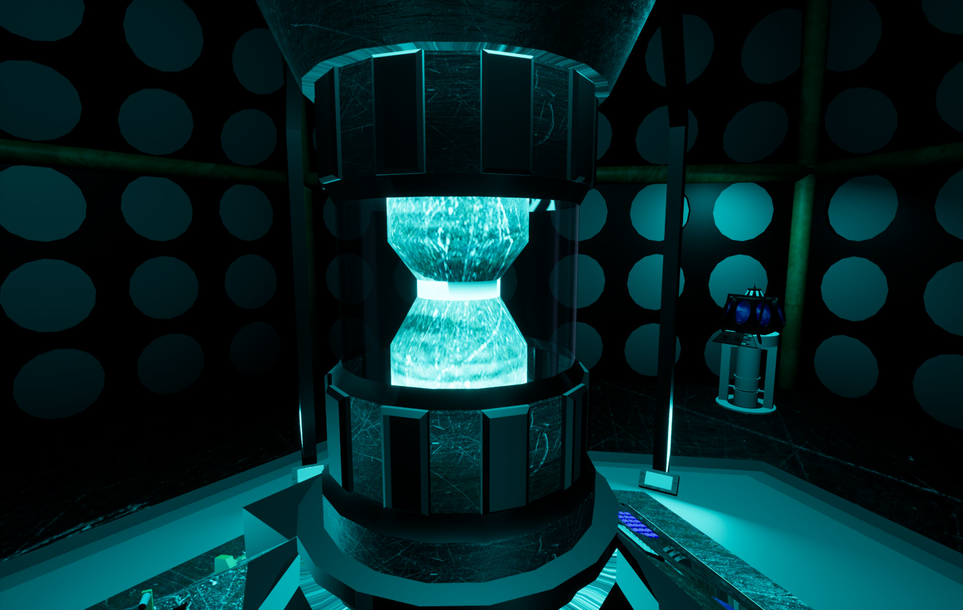 Mason Davies - Custom 'Time War' TARDIS WIP Updated (Time Rotor)