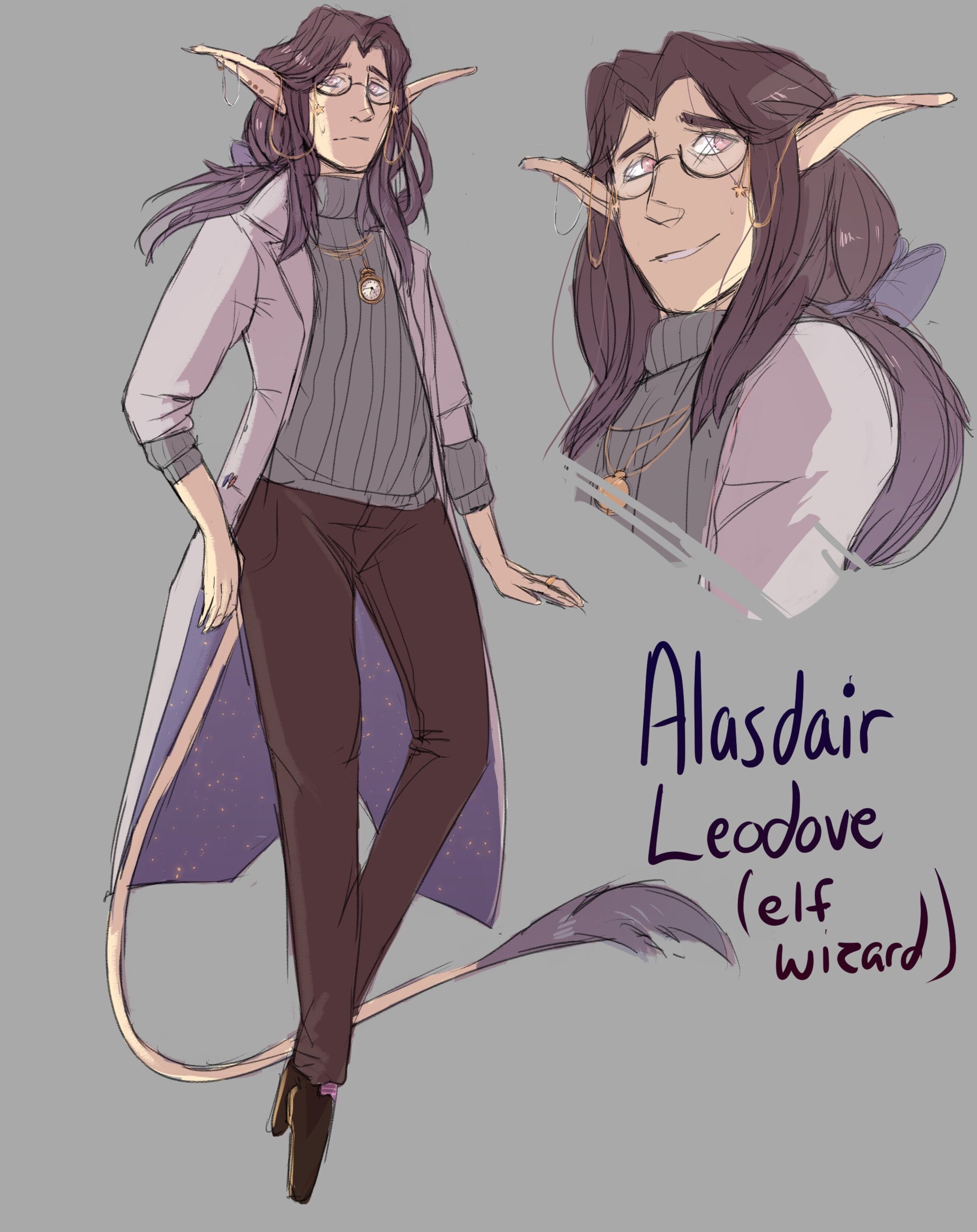 ArtStation - DND Elf Character