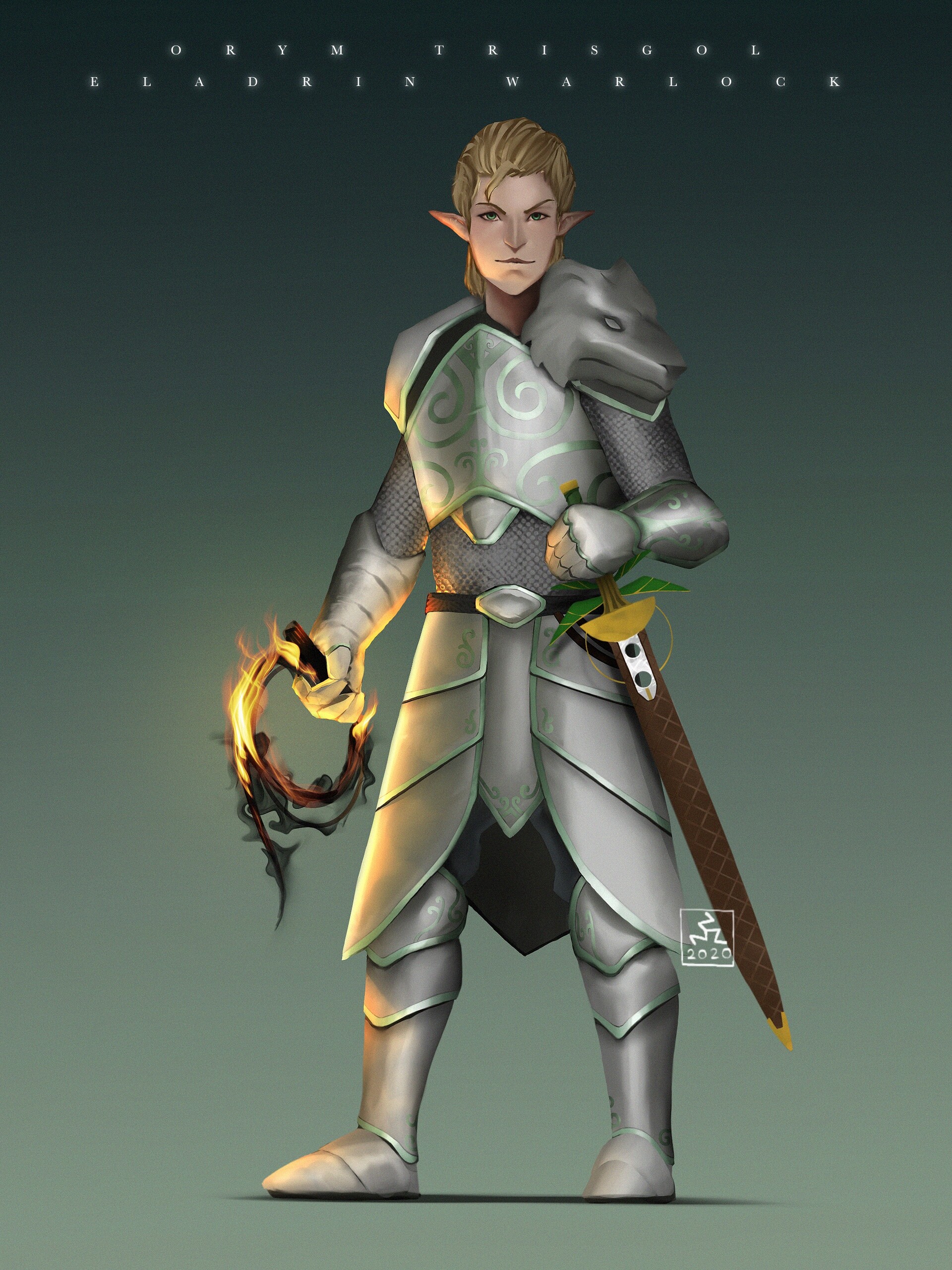 Eladrin Warlock Hexblade