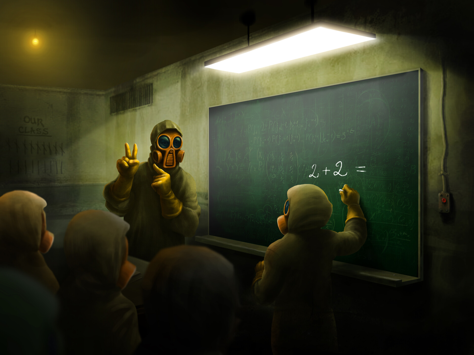 ArtStation - School after 2020...