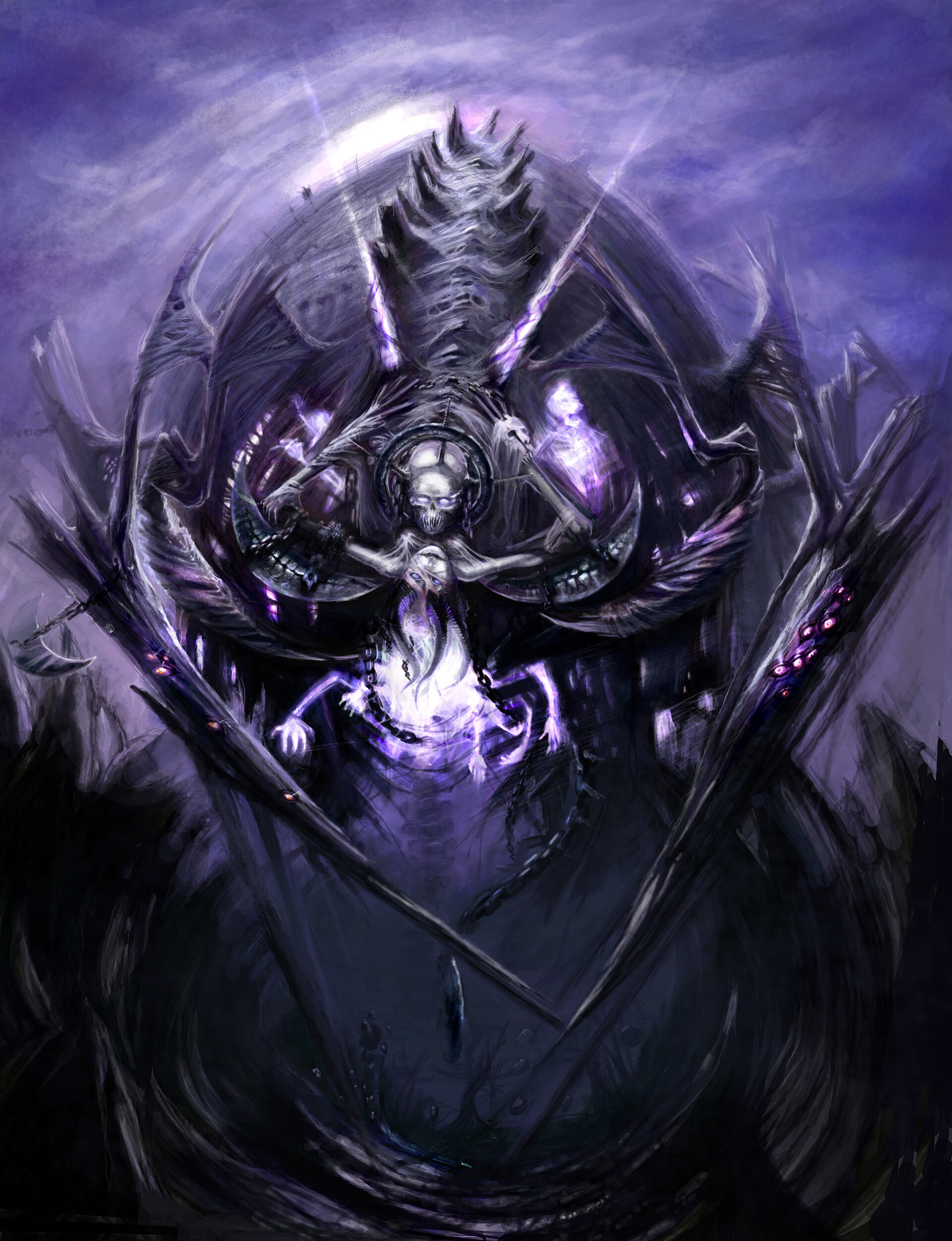 ArtStation - Giant Flea of souls!