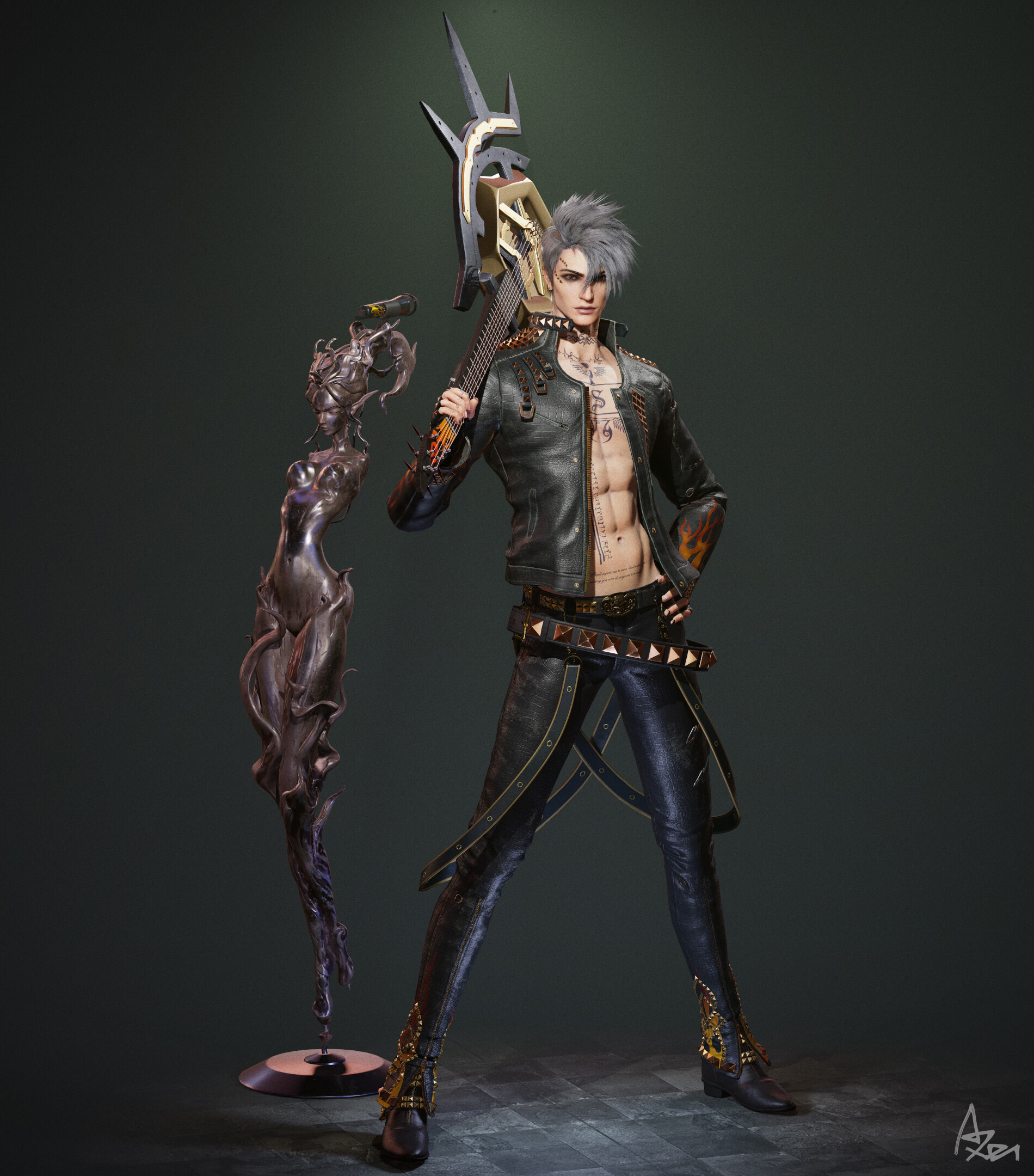 Axen - Guitarist to Destroys Fate - Elsid