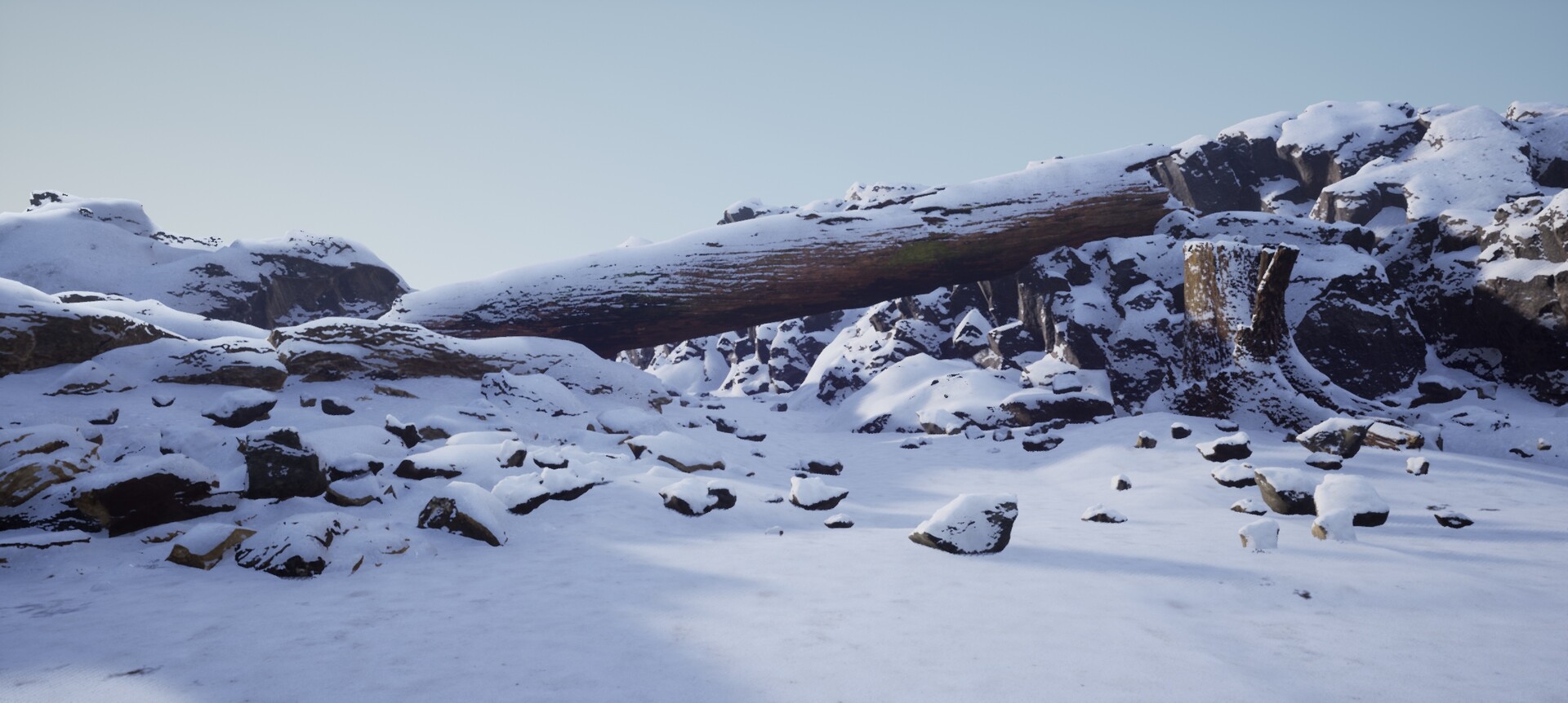 ArtStation - UE4 Dynamic Snowfall