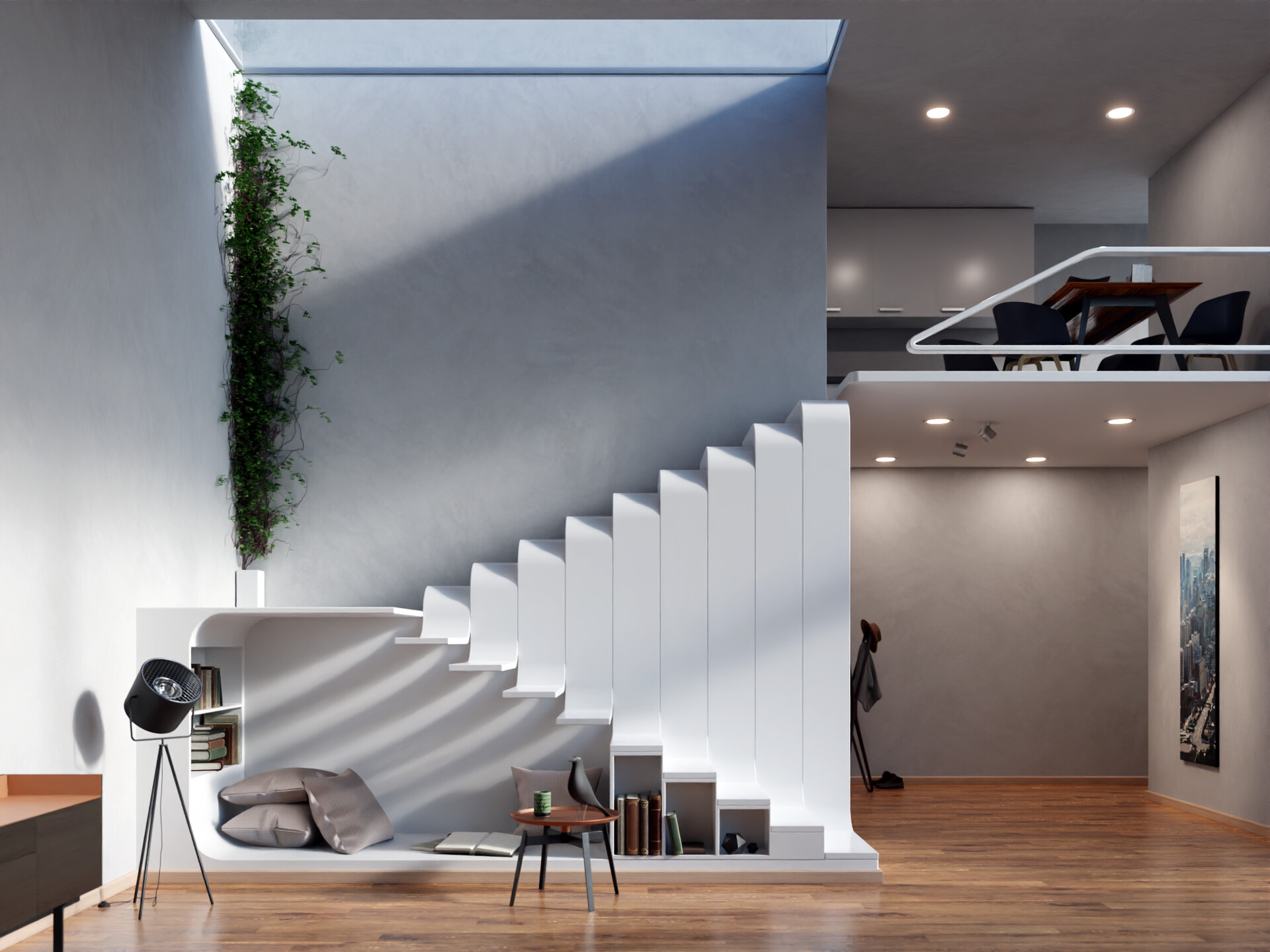 ArtStation - Stair Nook