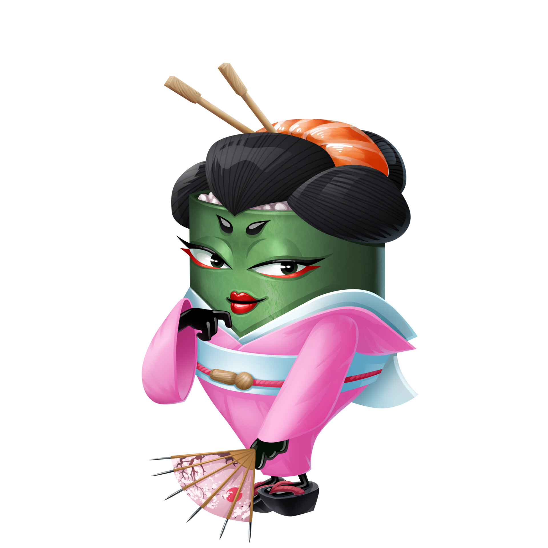 ArtStation - Sushi characters