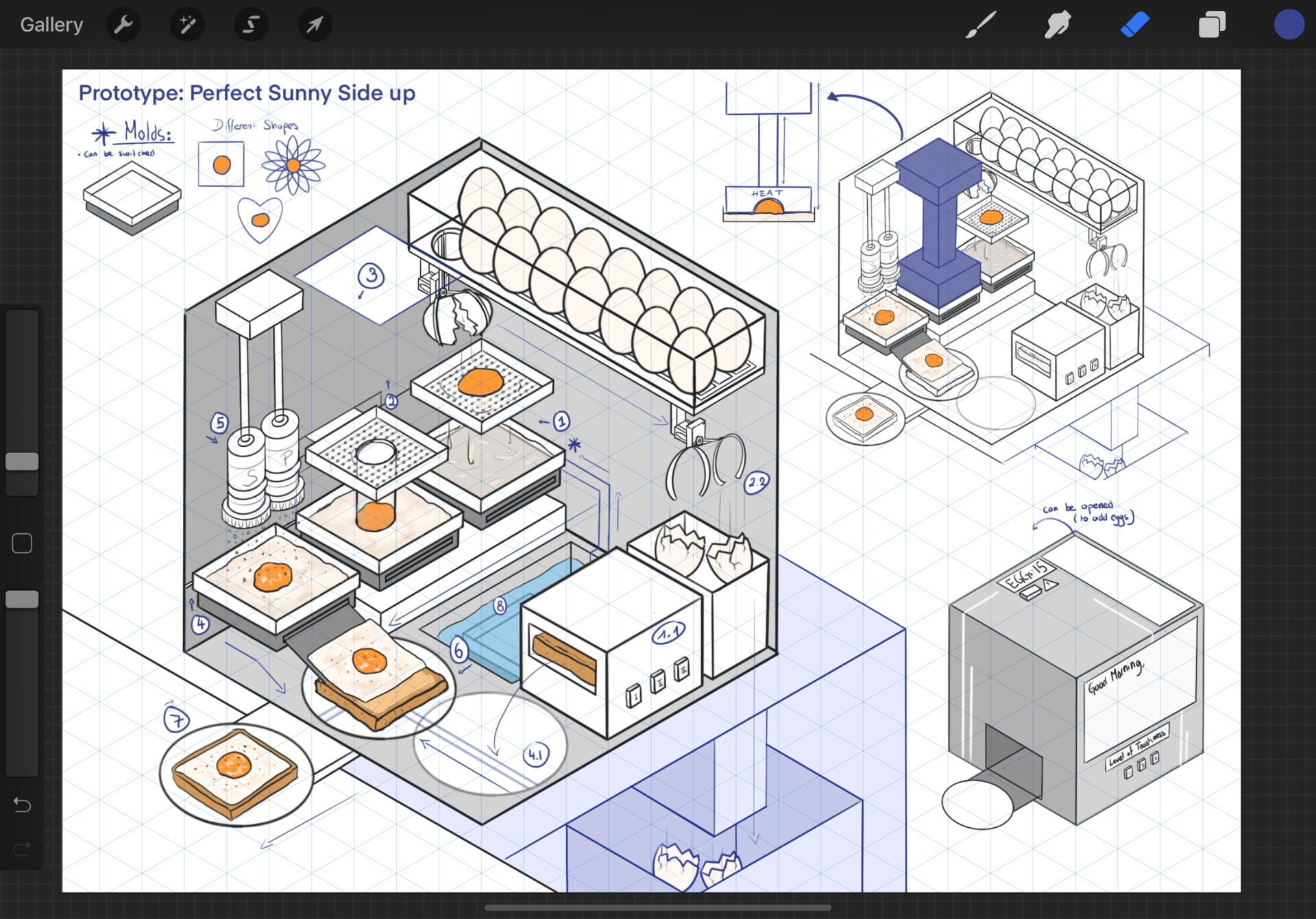 ArtStation - "Design an innovative way to prepare an egg" - Design ...