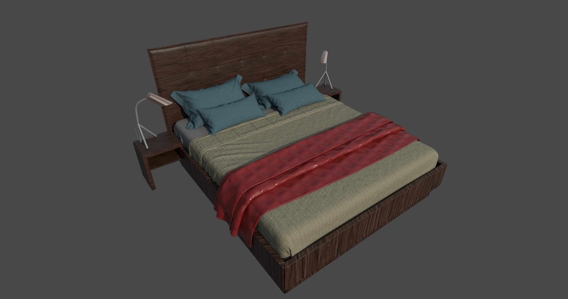 ArtStation - Bed