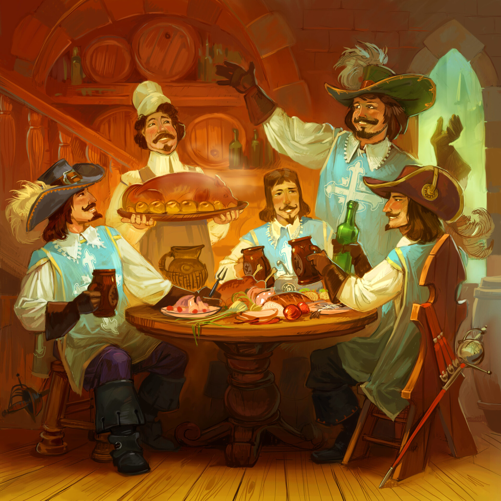 ArtStation - Three Musketeers