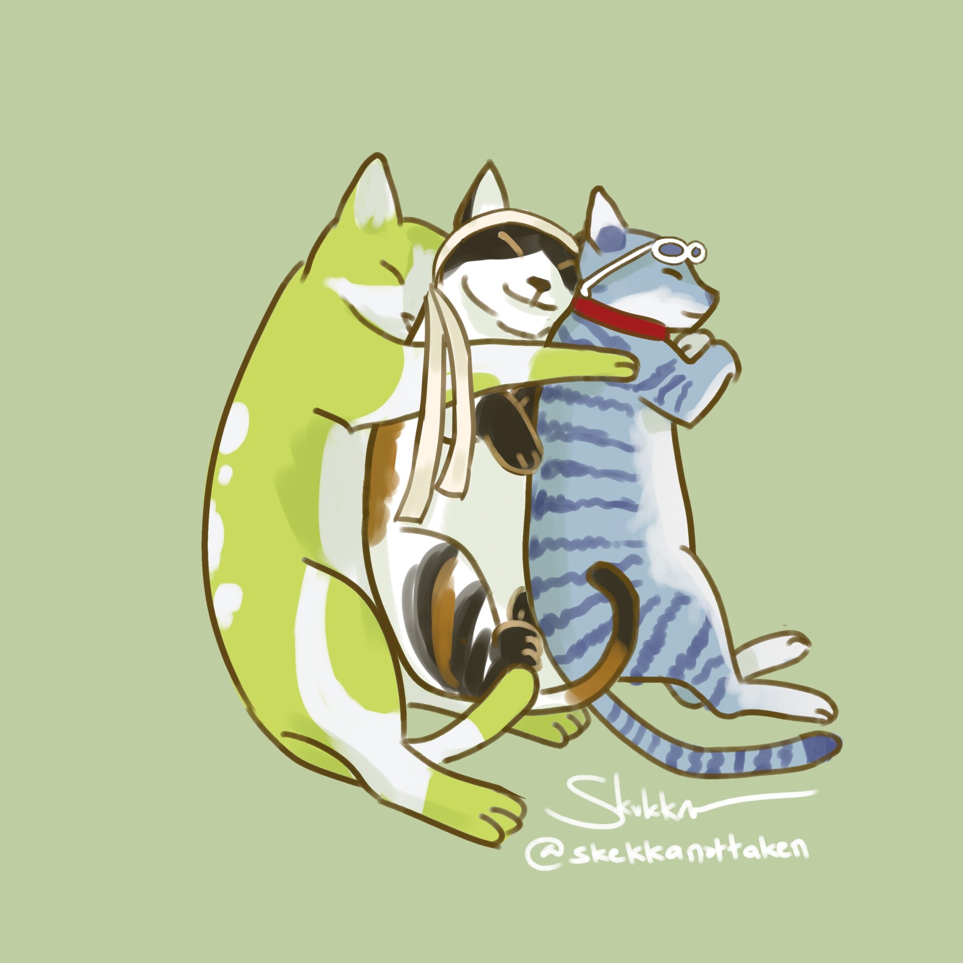 ArtStation - Dream Team Cats