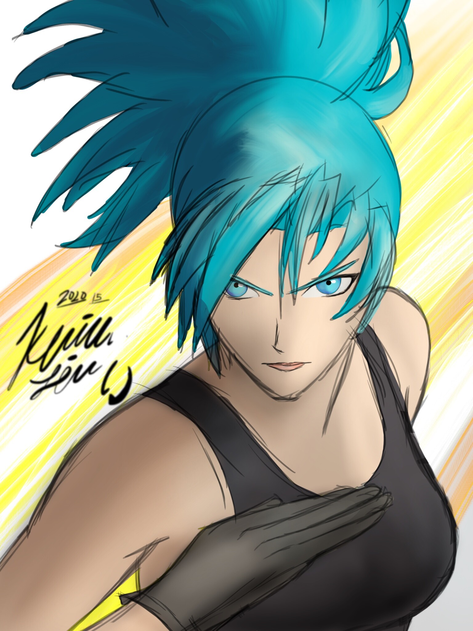 ArtStation - Leona (King of Fighters)