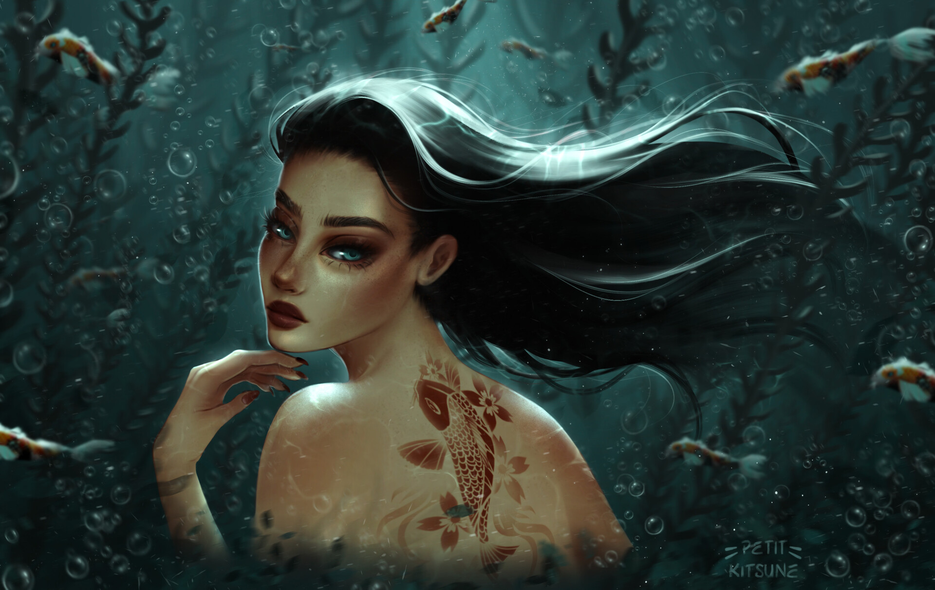 ArtStation - Silent mermaid