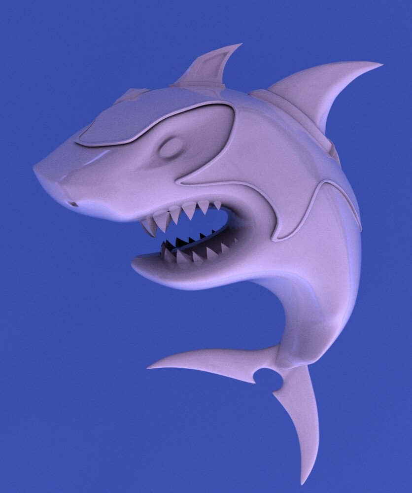 ArtStation - Shark inspired by Epic Games