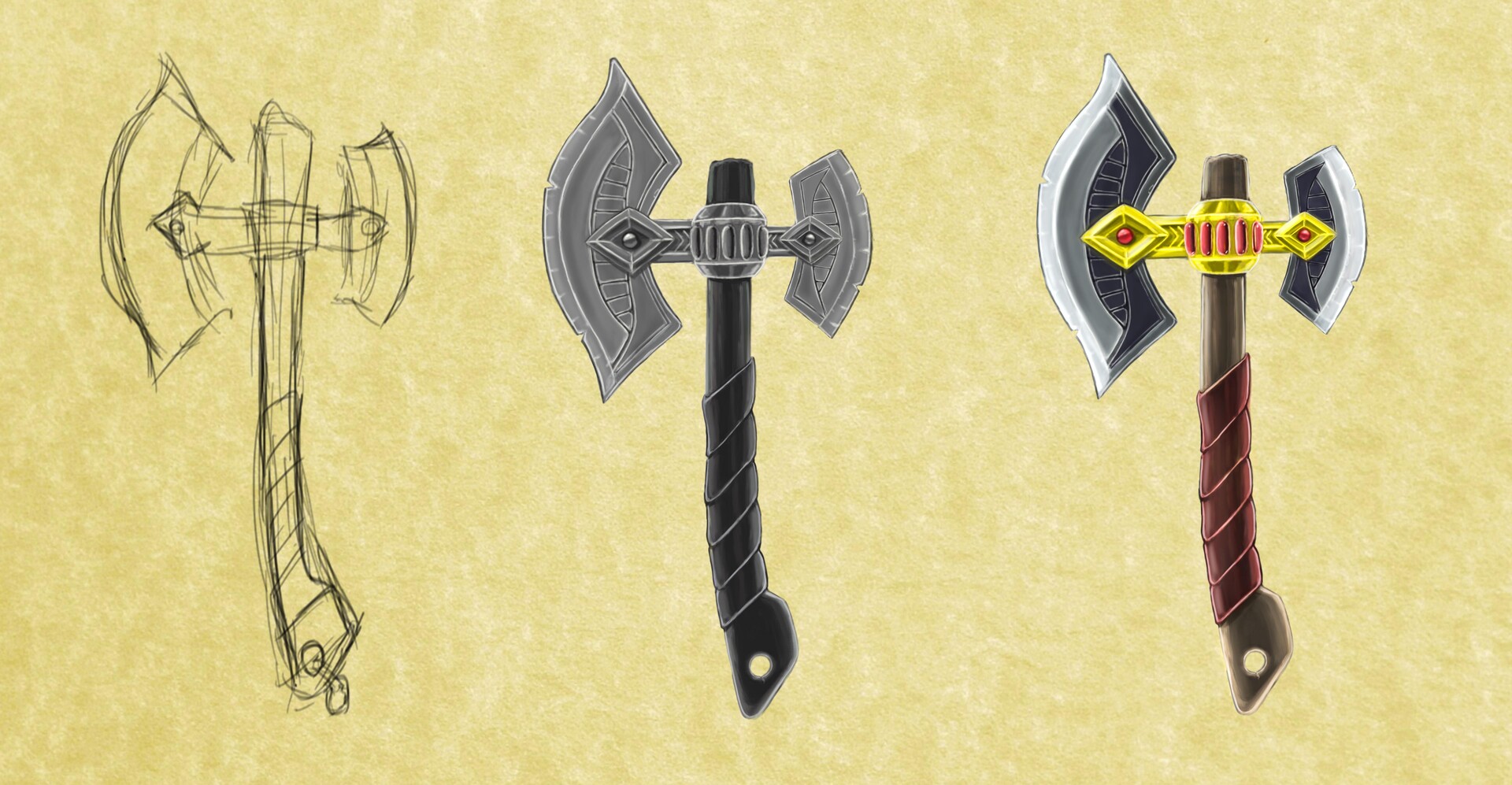 ArtStation - Axe sketch