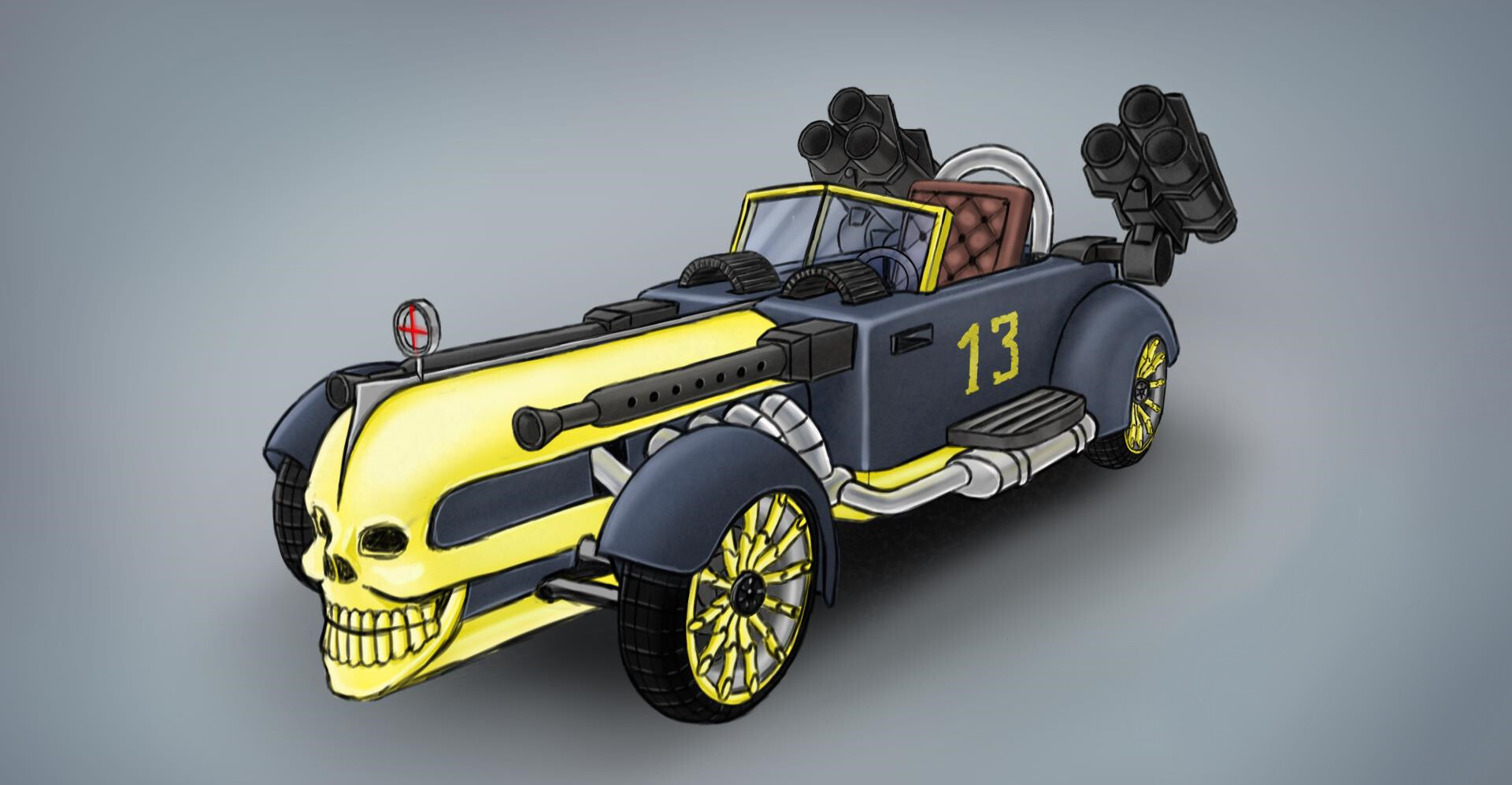 ArtStation - car sketch 02