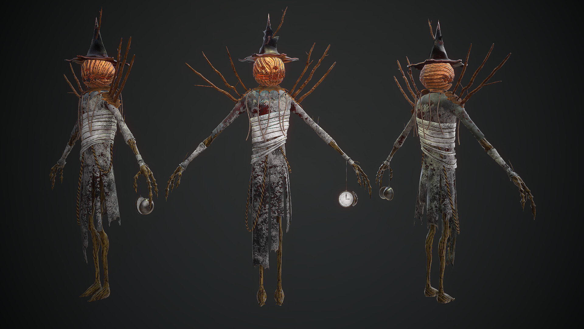 ArtStation - Pumpkin monster