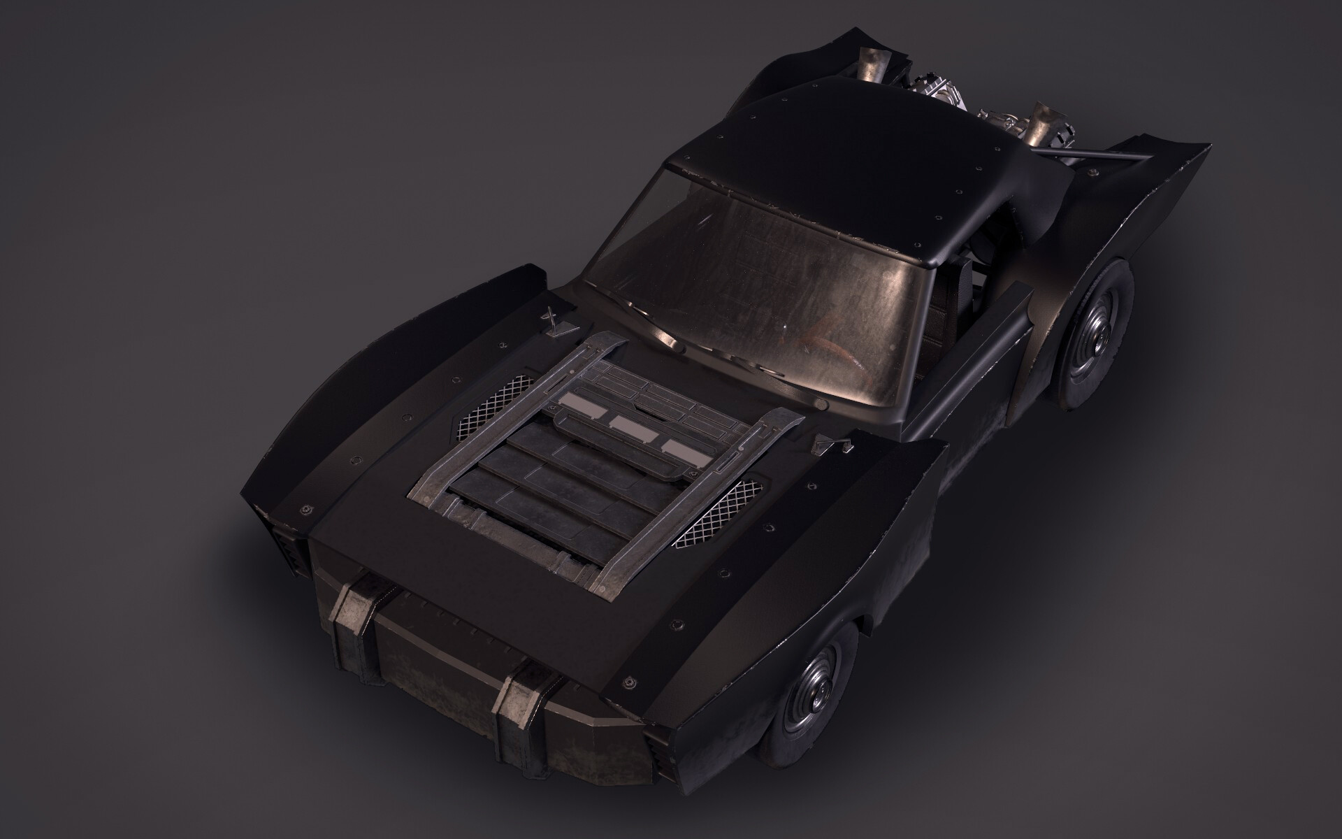 Alejandro GarcÍa Torres - Batmobile (The Batman 2022)