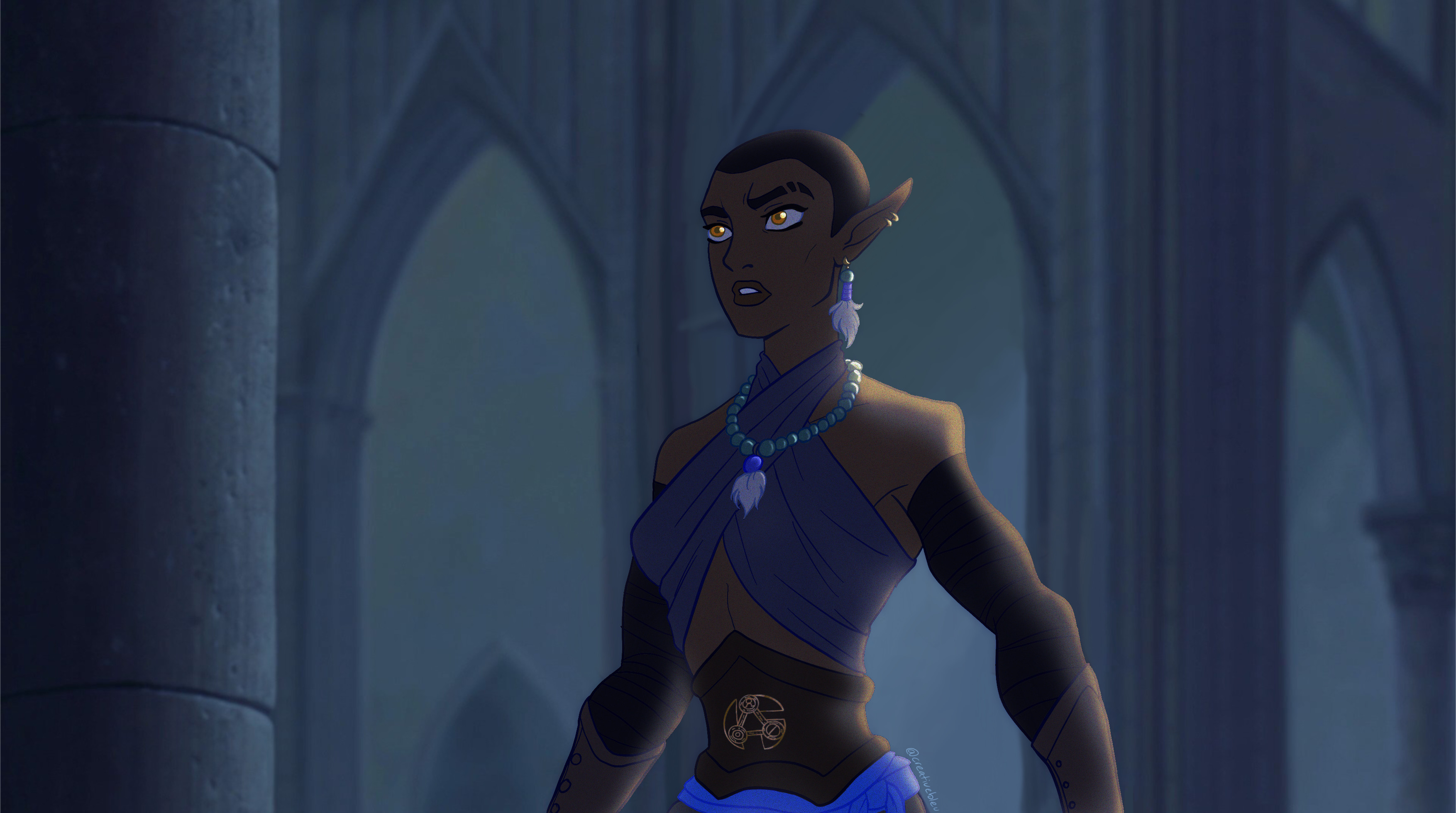 Blaze of Art and Design - Critical Role x Disney - Style Study