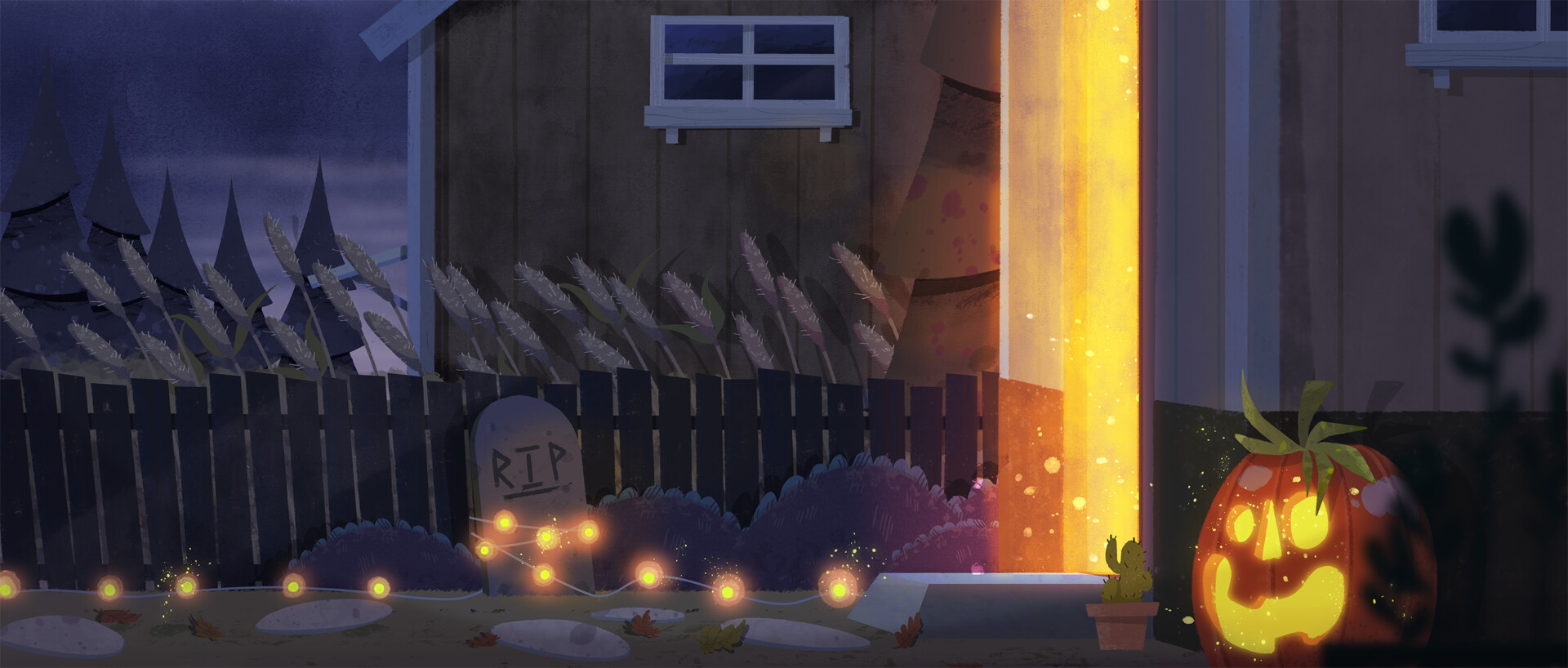 ArtStation - RAWR - Halloween Trick or Treating