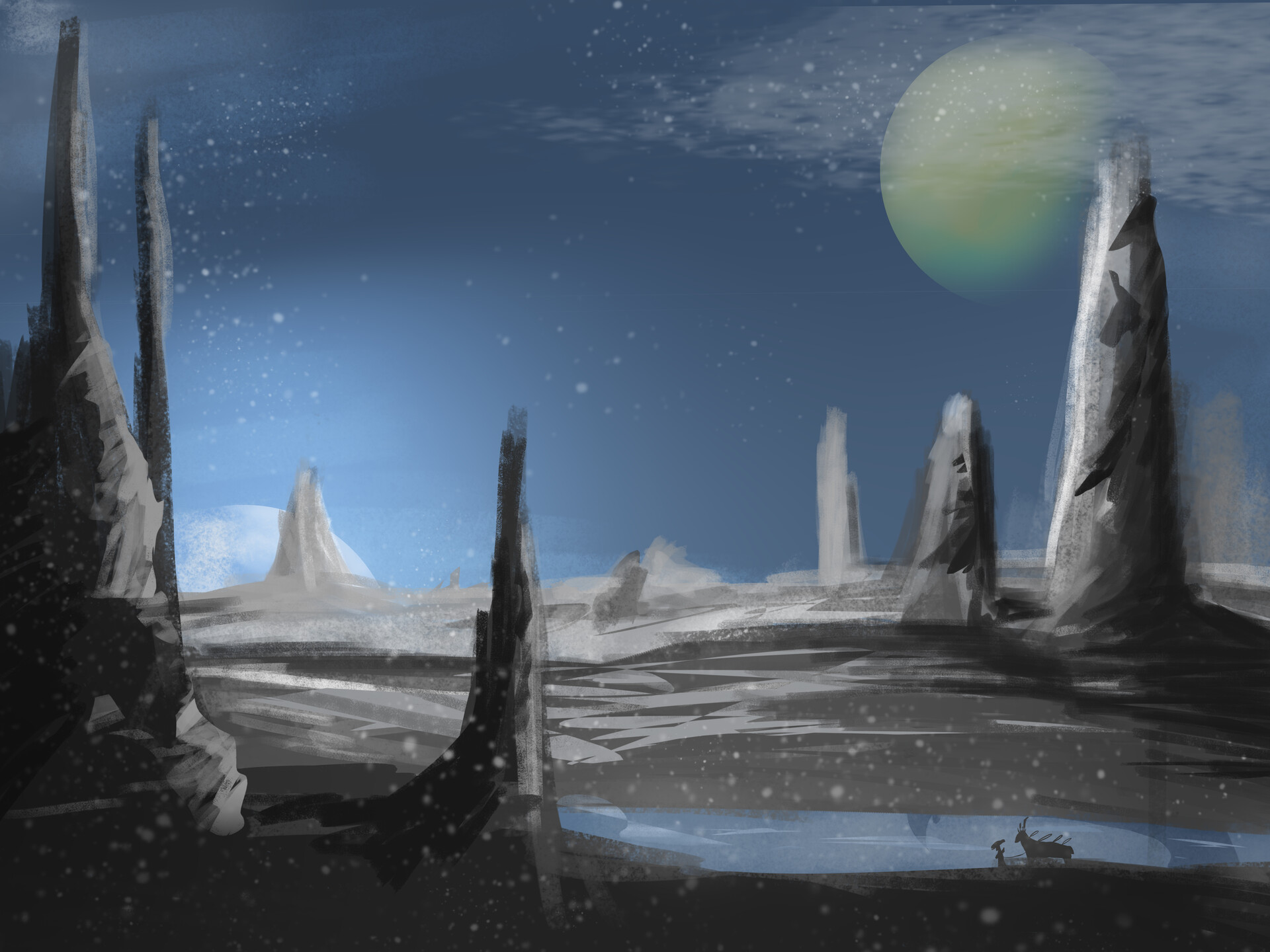 ArtStation - Snow Environment