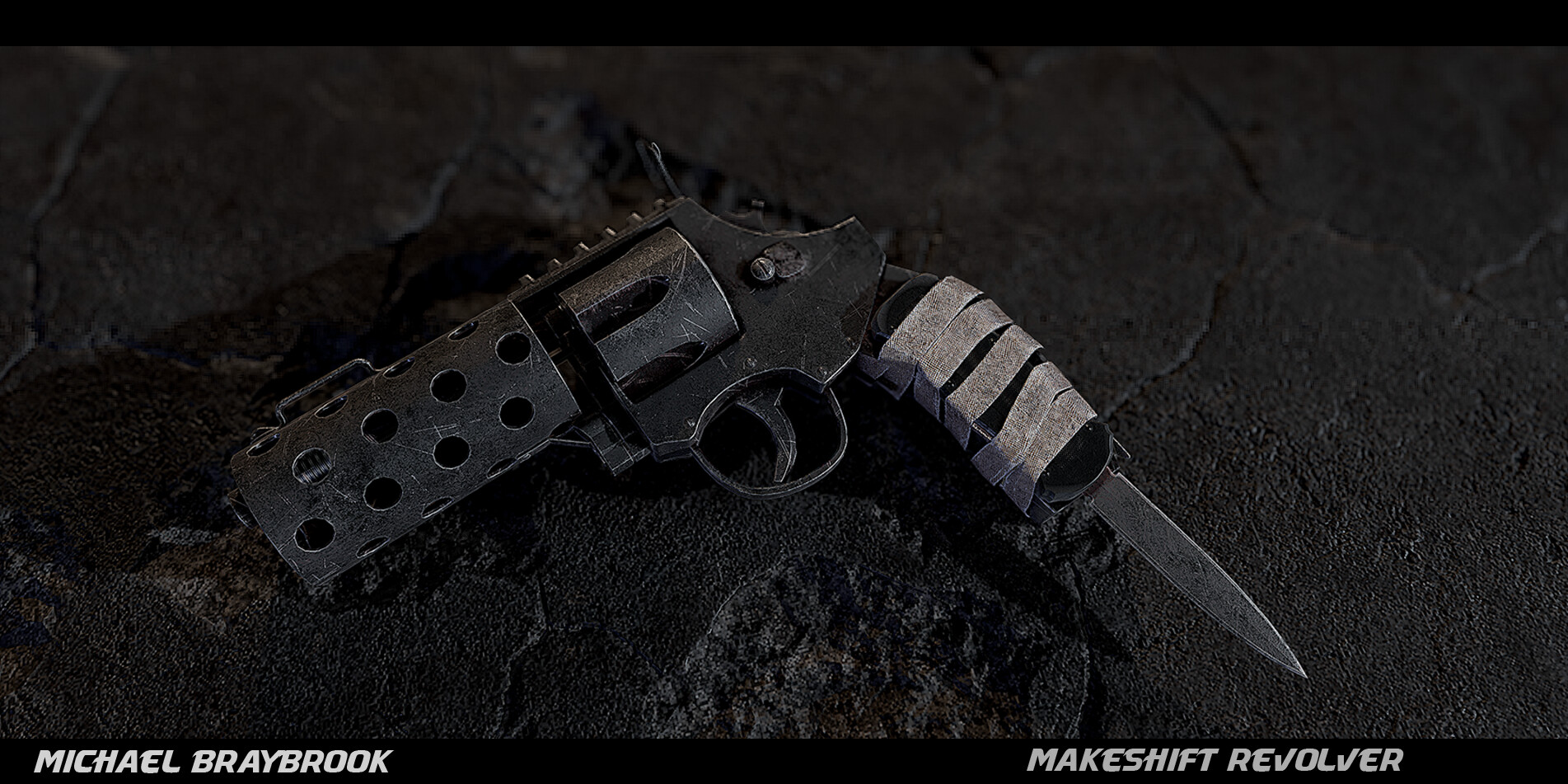 ArtStation - Make Shift Revolver