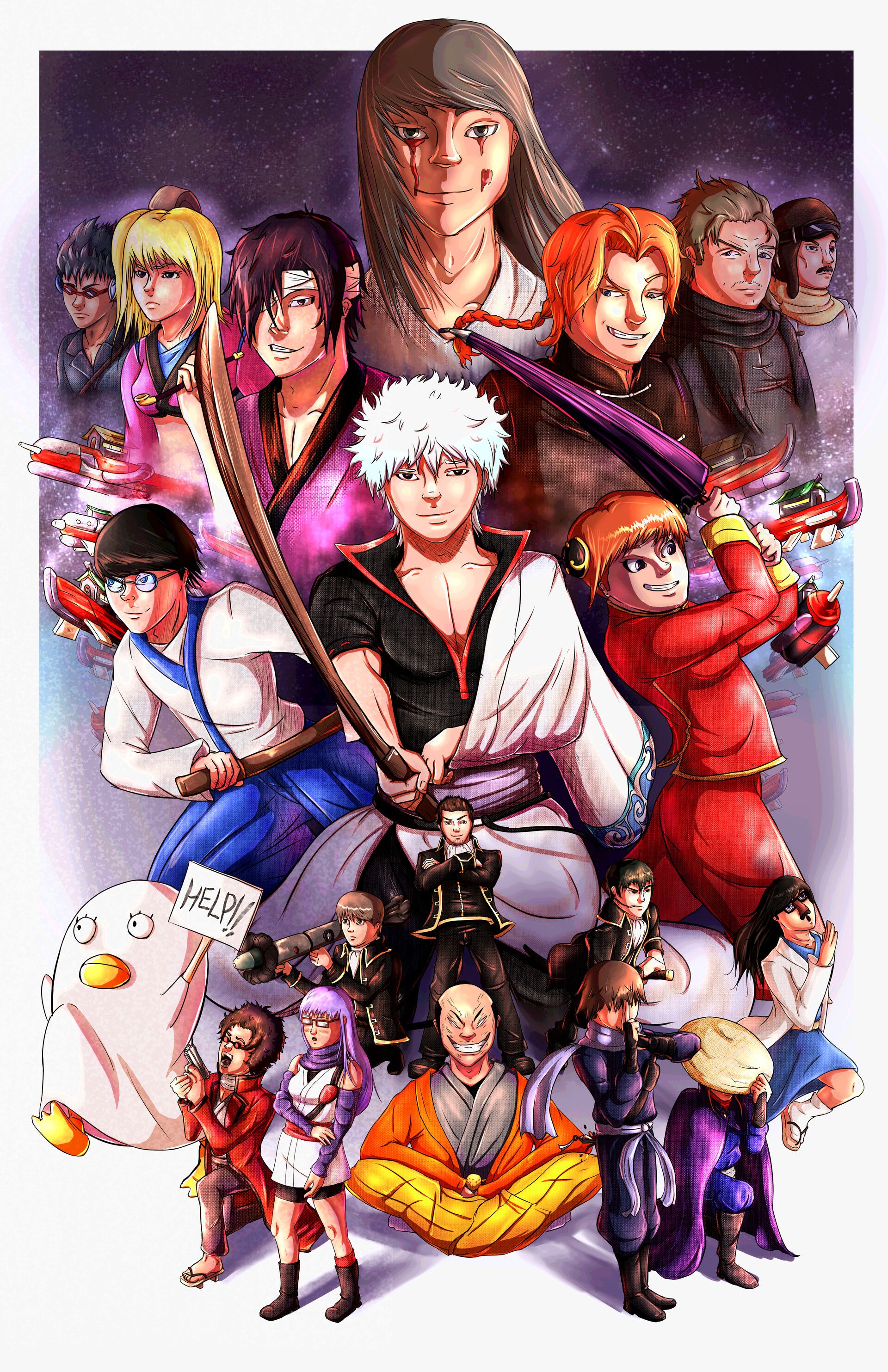ArtStation - Gintama Movie Poster