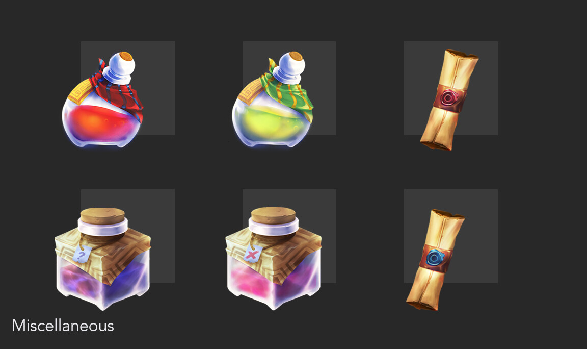 ArtStation - Miscellaneous Assets (2D)