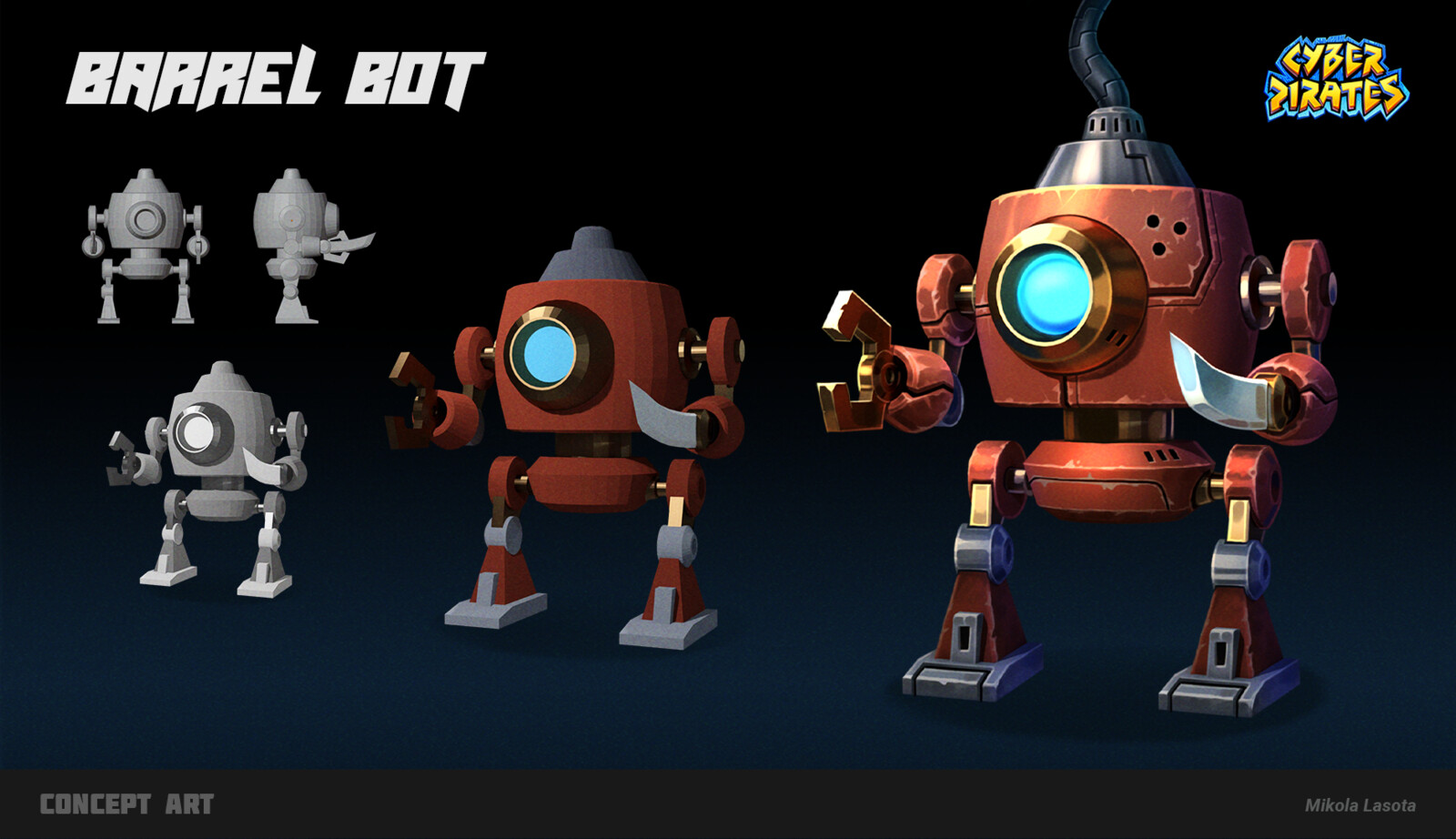 Mykola Lasota - Barrel Bot