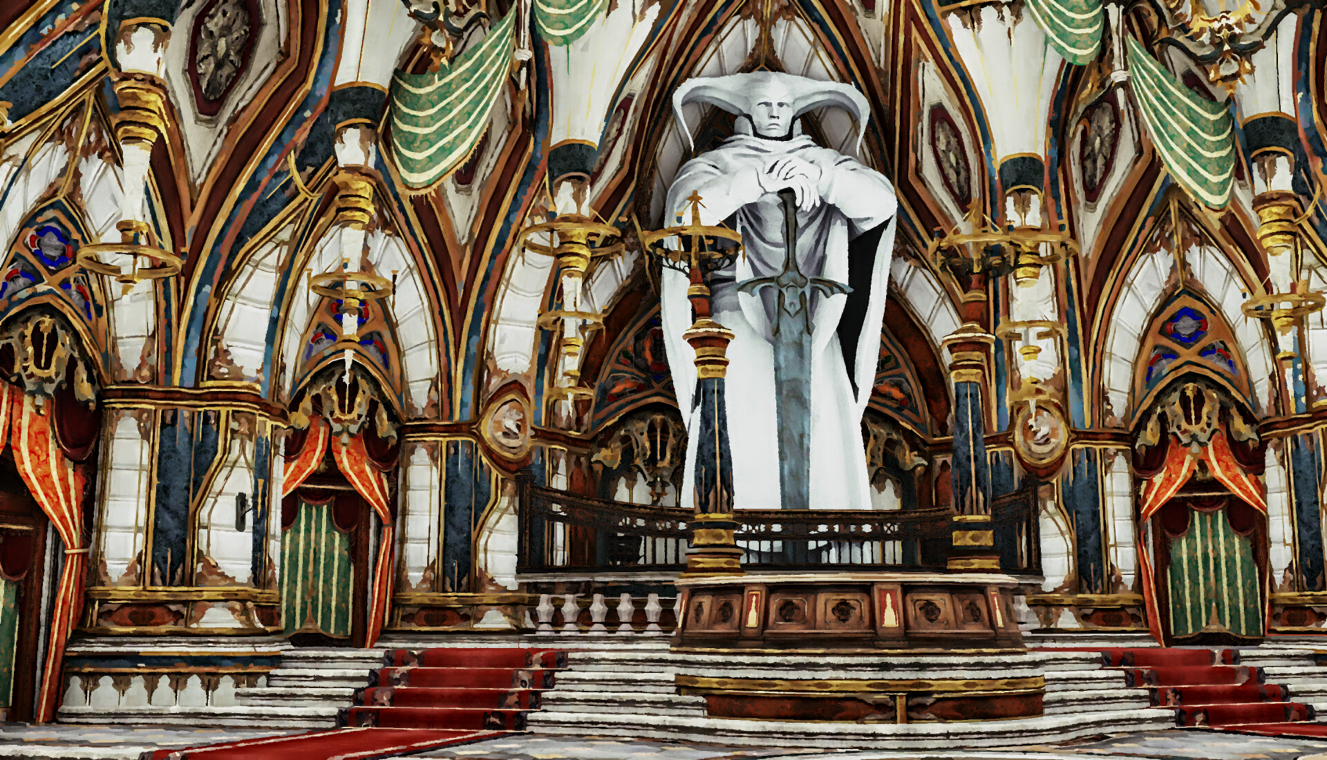 ArtStation - Cathedral Concept