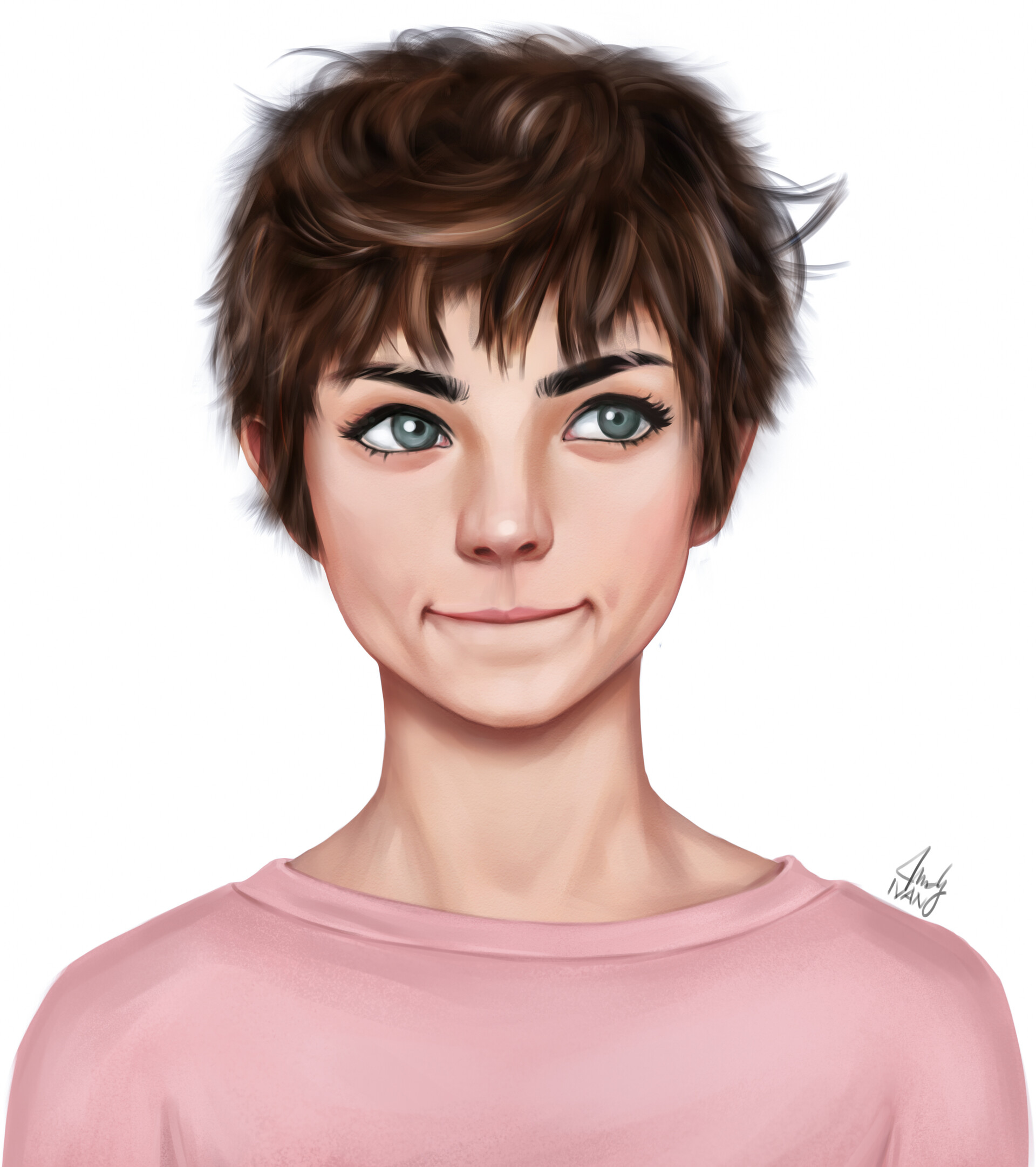 ArtStation - random girl