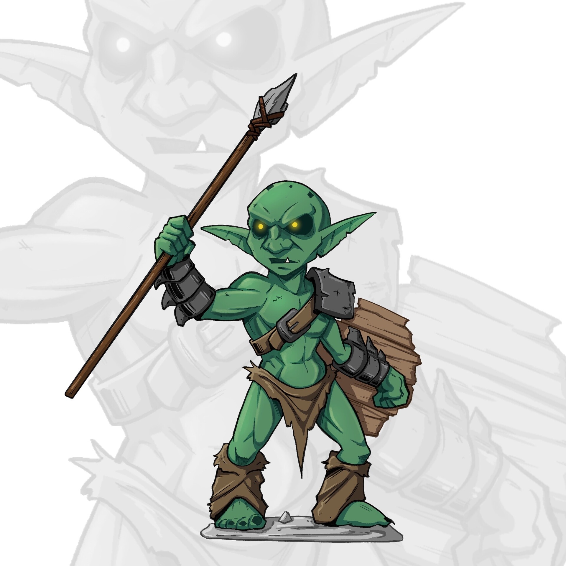 ArtStation - Goblin Warrior