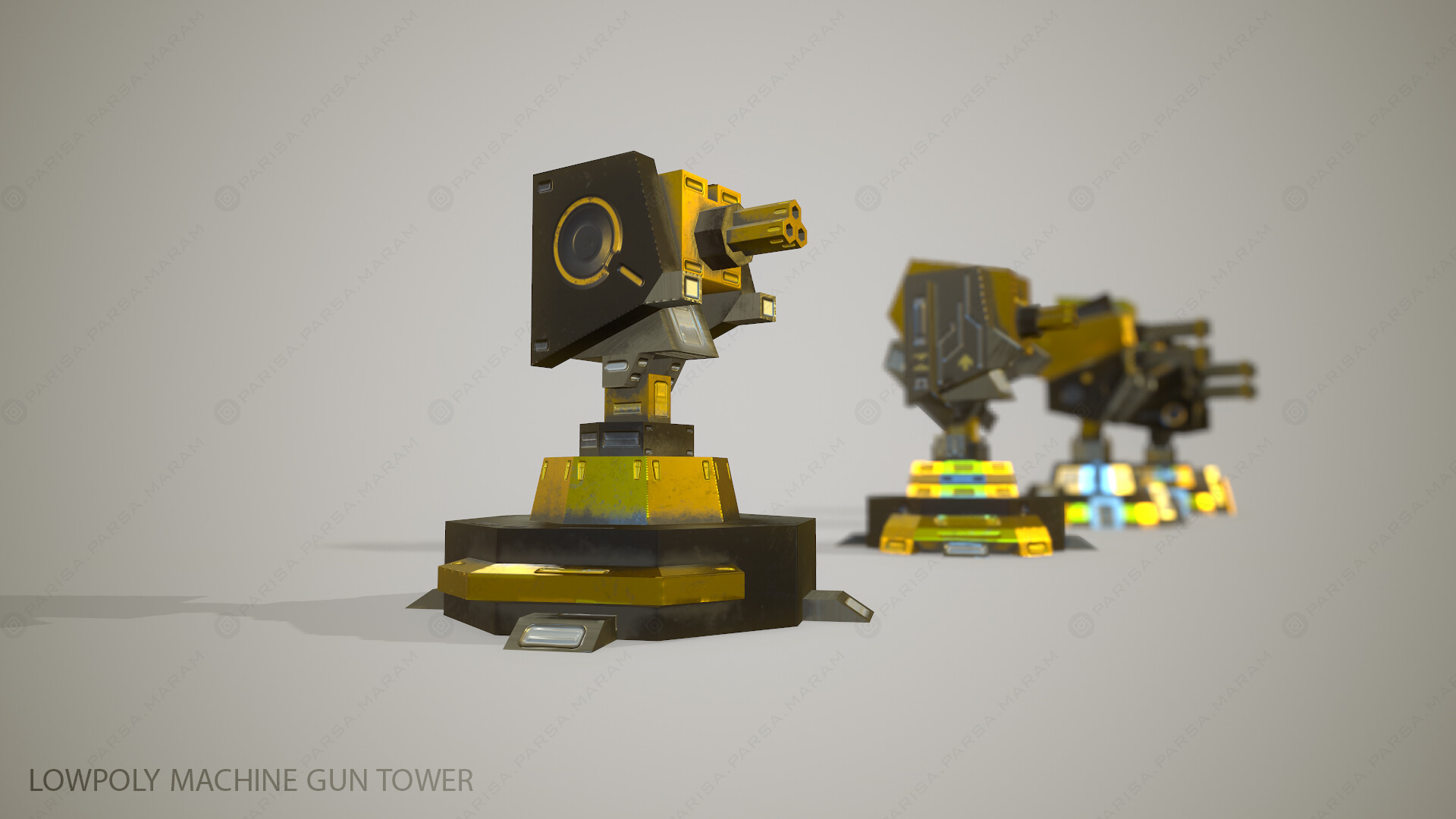 Parisa Parsa - Machin Gun