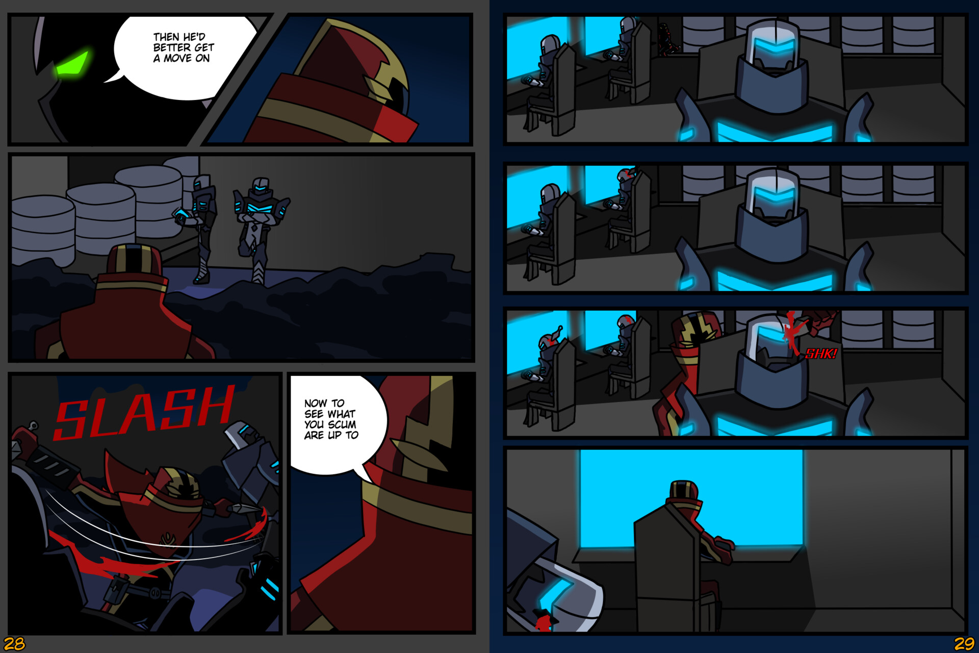 ArtStation - ARBITERS Pages 28-29